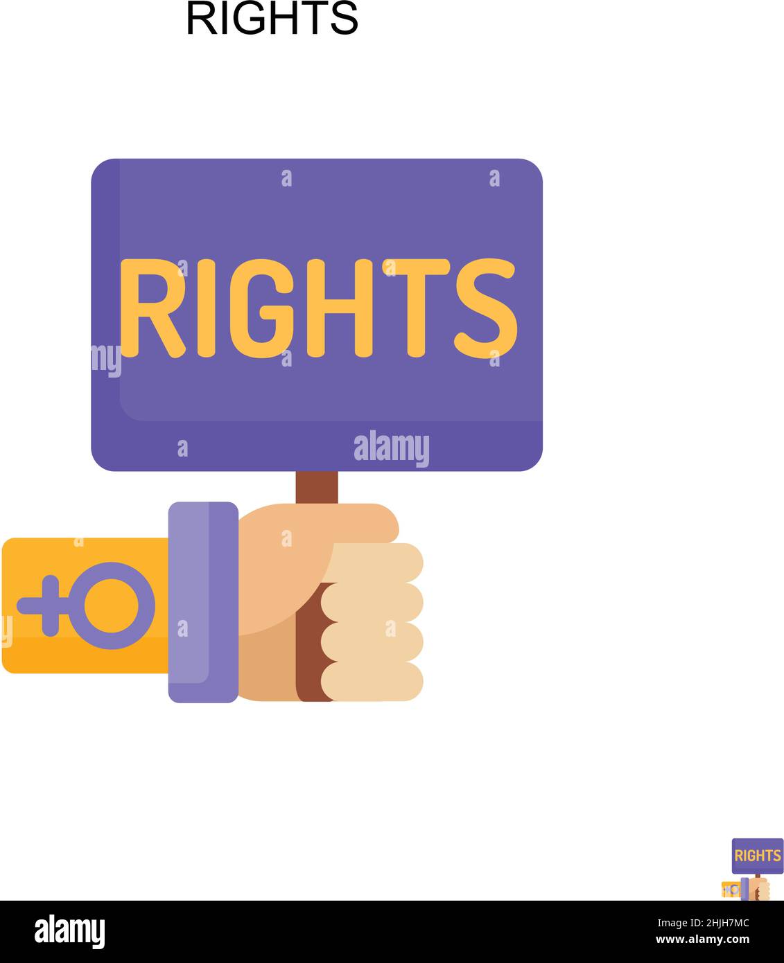 Human rights day vector hi-res stock photography and images - Alamy