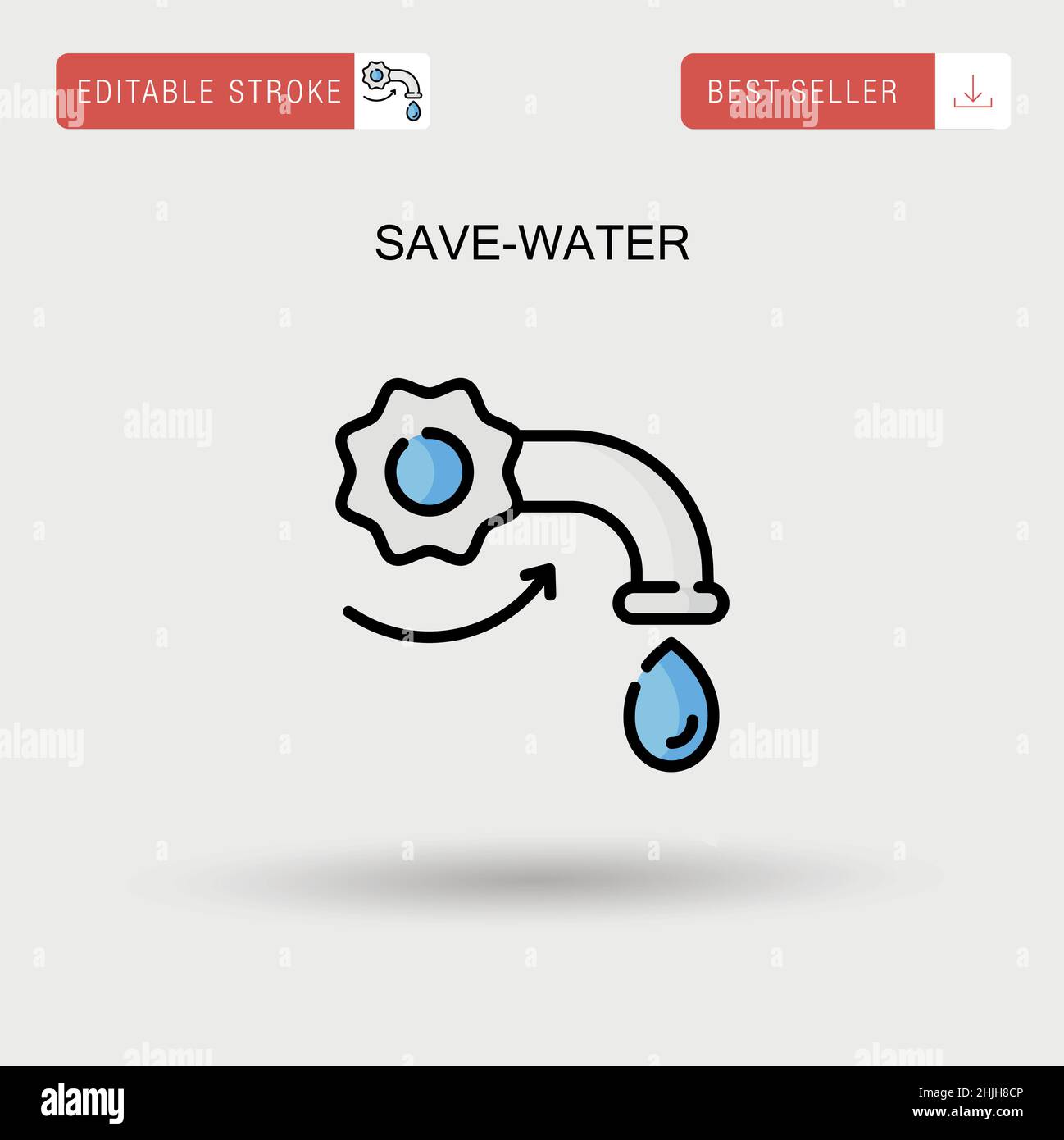 Save water sign hi-res stock photography and images - Alamy