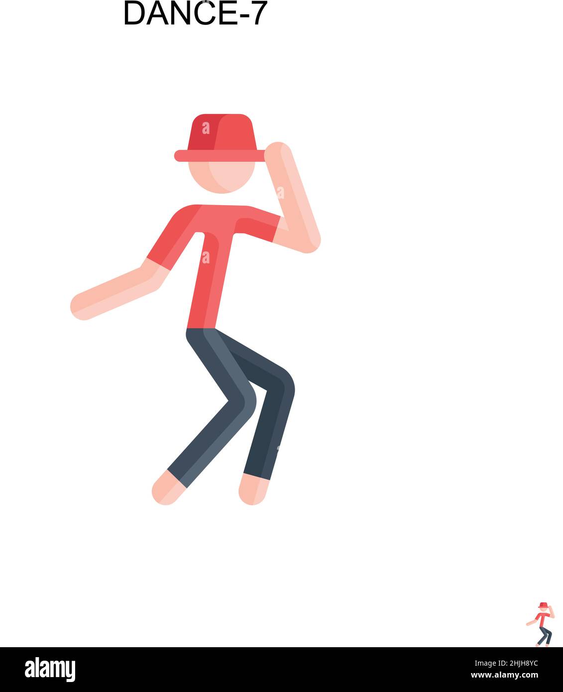 Street dancing group children Stock Vector Images - Alamy