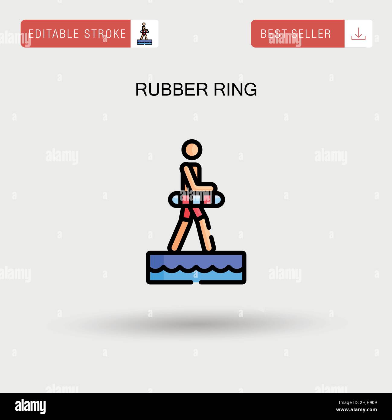 Resort safety Stock Vector Images - Alamy