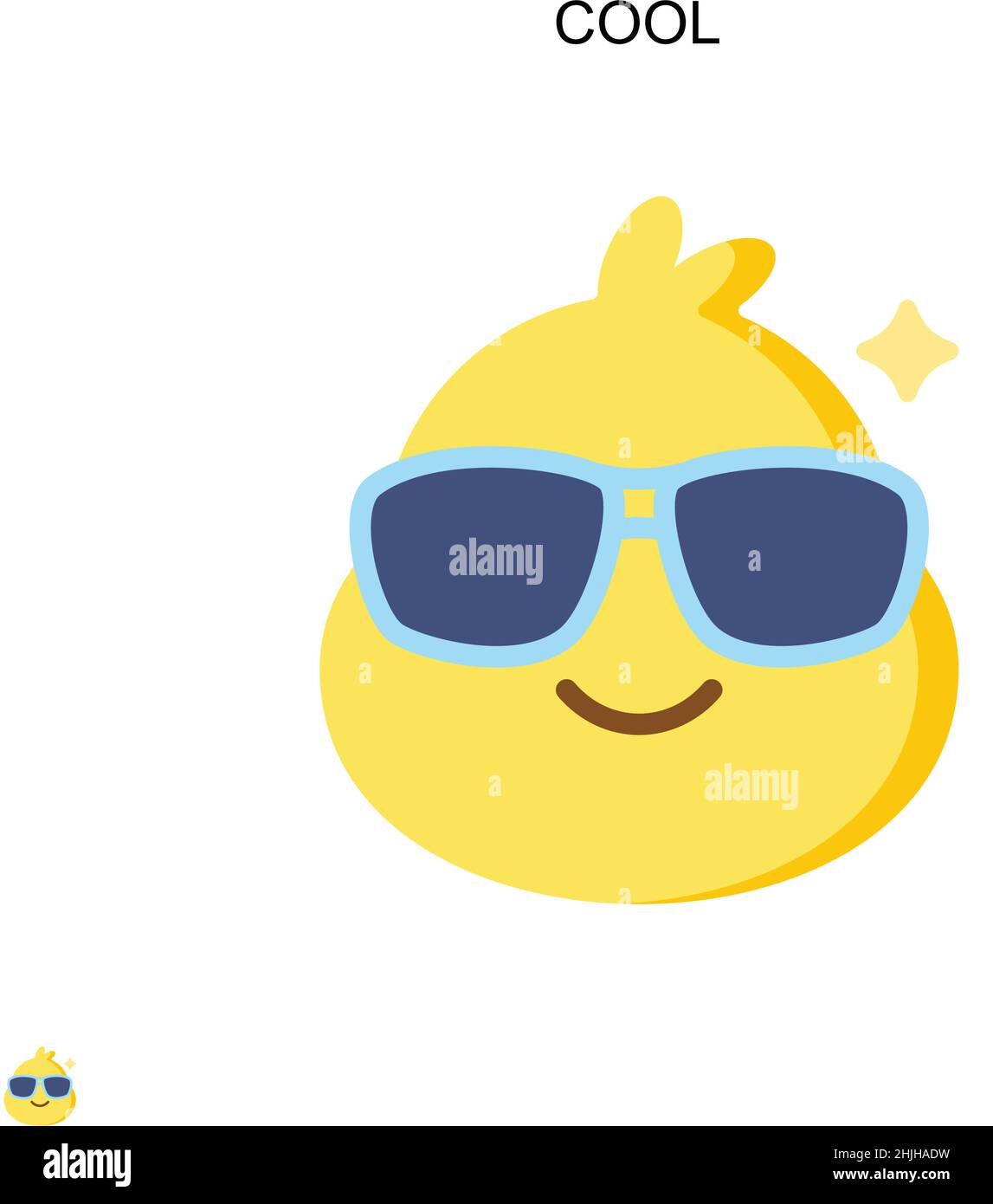 Cool Simple vector icon. Illustration symbol design template for web ...