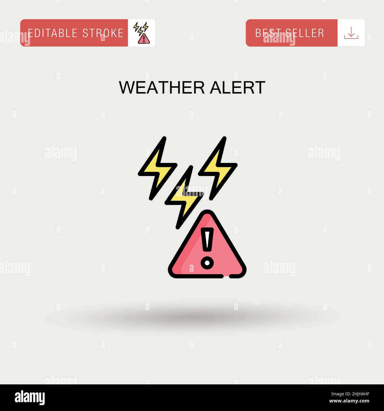 Extreme weather Stock Vector Images - Alamy