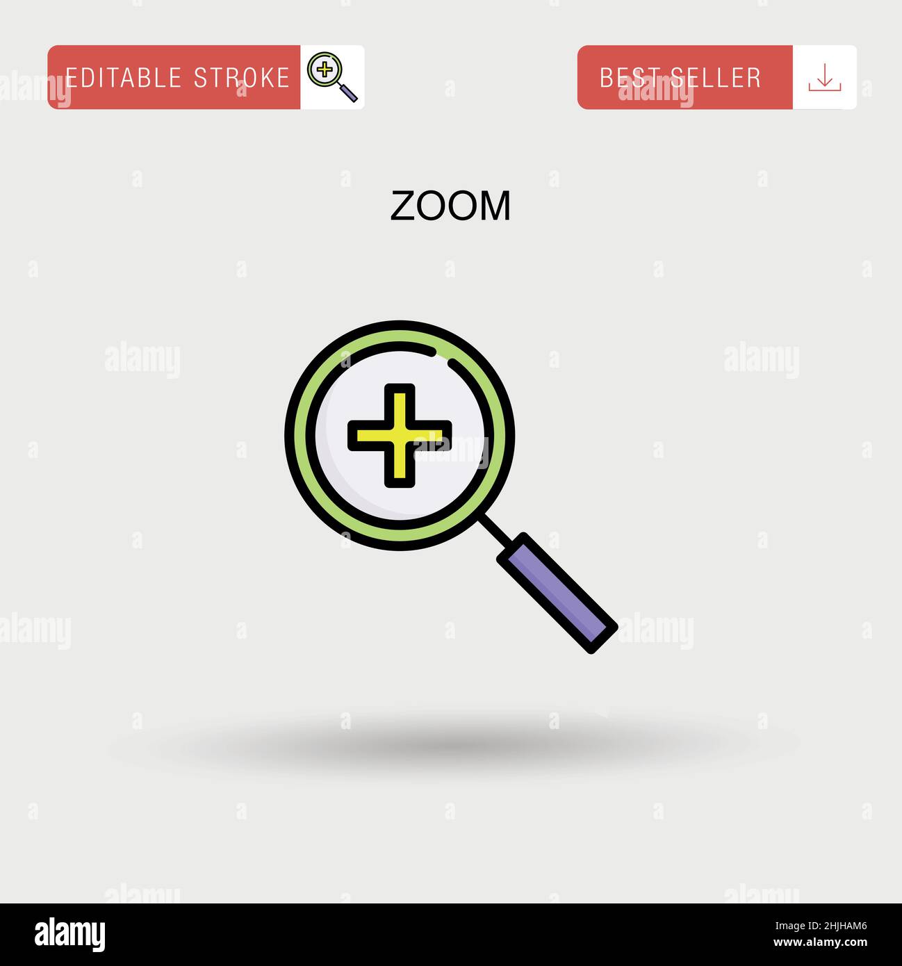 Zoom screen people Stock Vector Images - Alamy