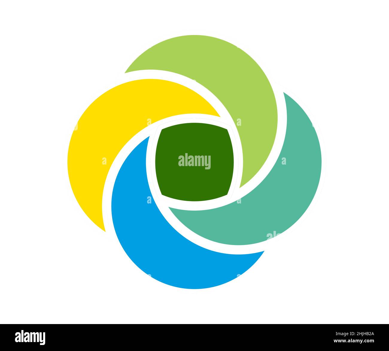 Venn diagram circles chart infographic. Vector design elements for ...