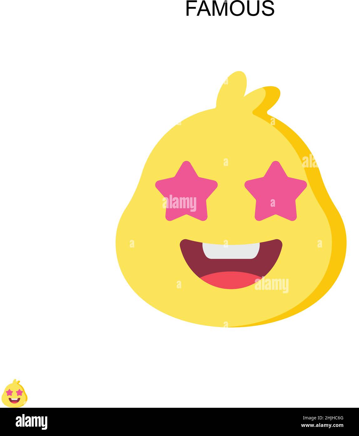 Famous Simple vector icon. Illustration symbol design template for web ...