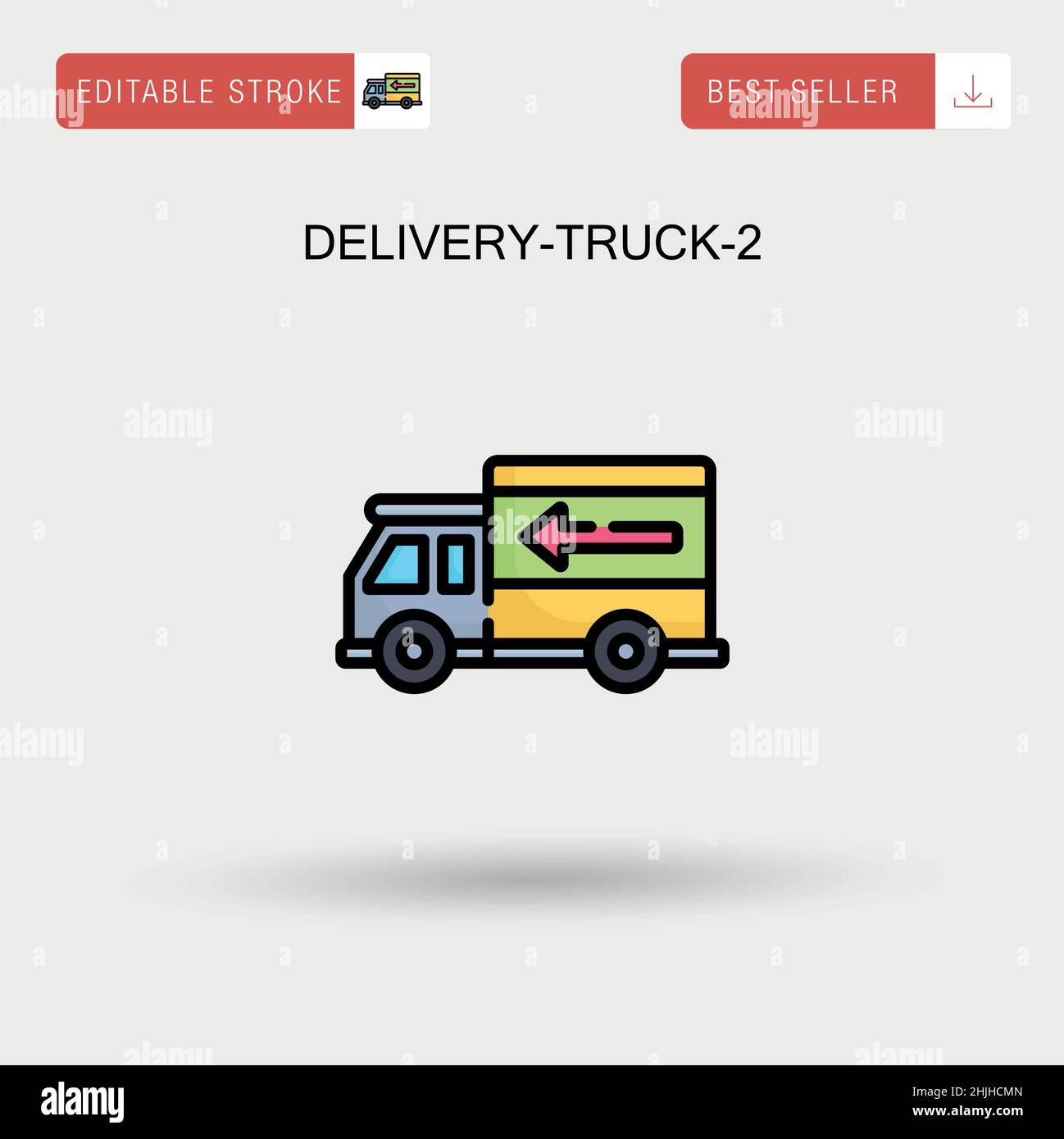 Parcel delivery man carrying Stock Vector Images - Alamy