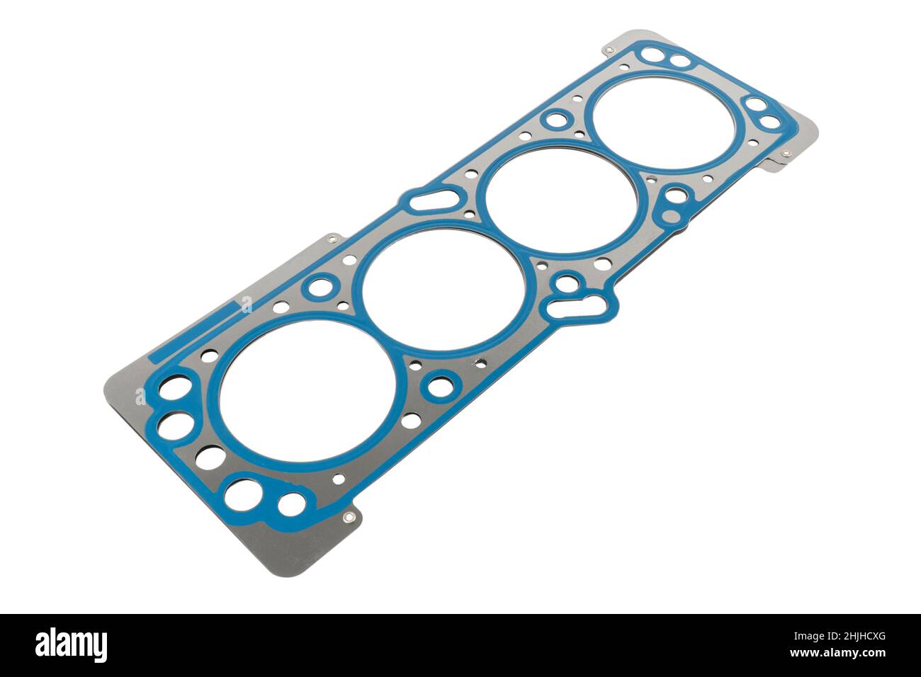 Cylinder head gasket isolated on white background. Spare parts for car ...