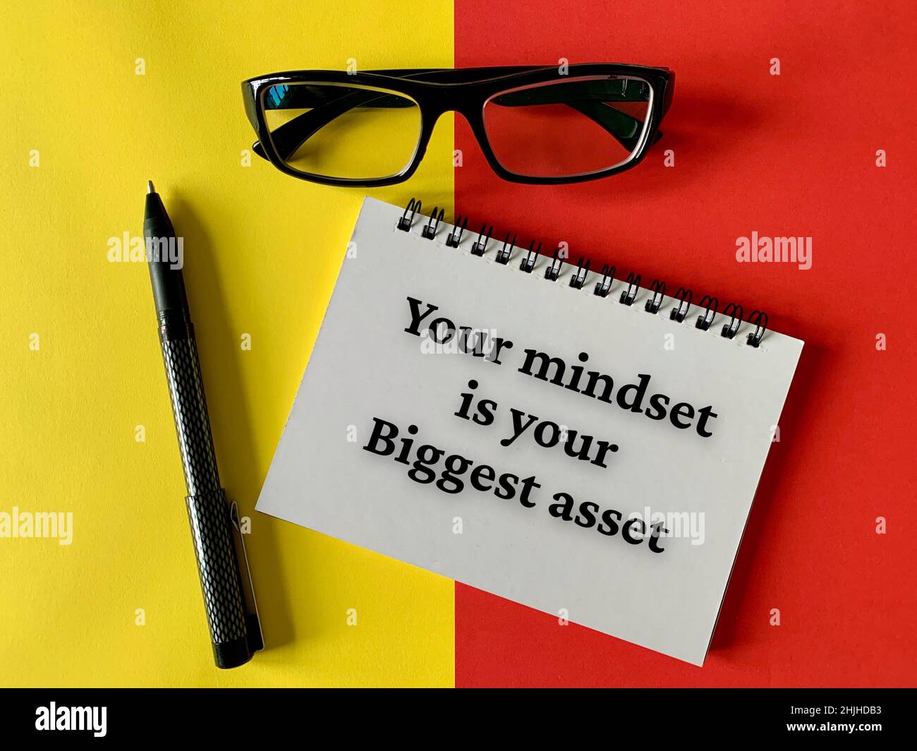 Motivational and inspirational concept - Your mindset is your biggest ...