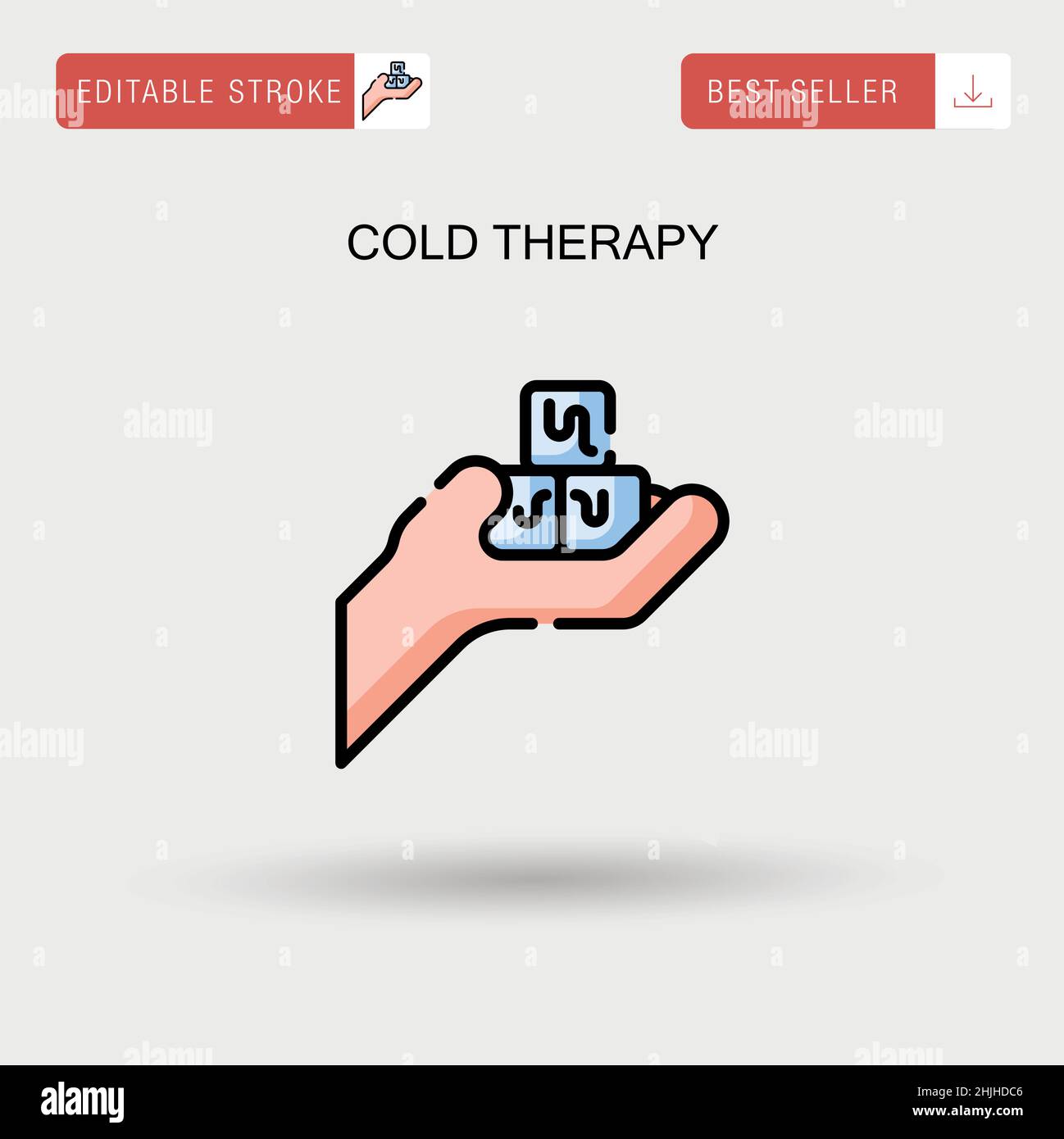 Icon therapy treatment Stock Vector Images - Alamy