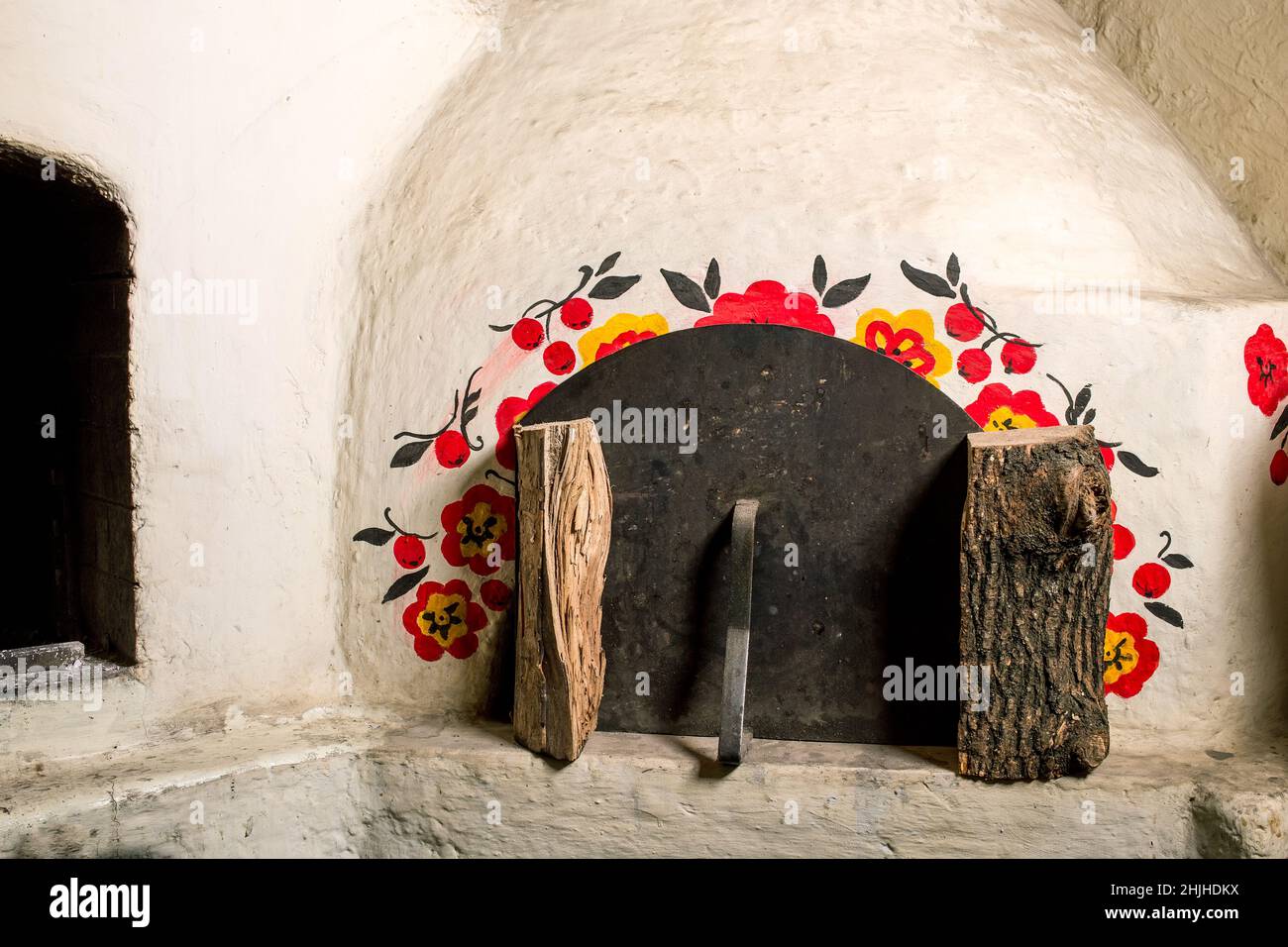 Traditional moldovan oven for cooking. Can be used as a whole ...