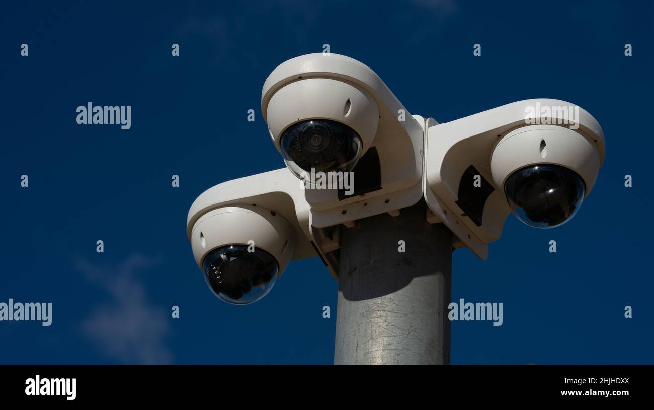 Security cameras - CCTV Stock Photo - Alamy