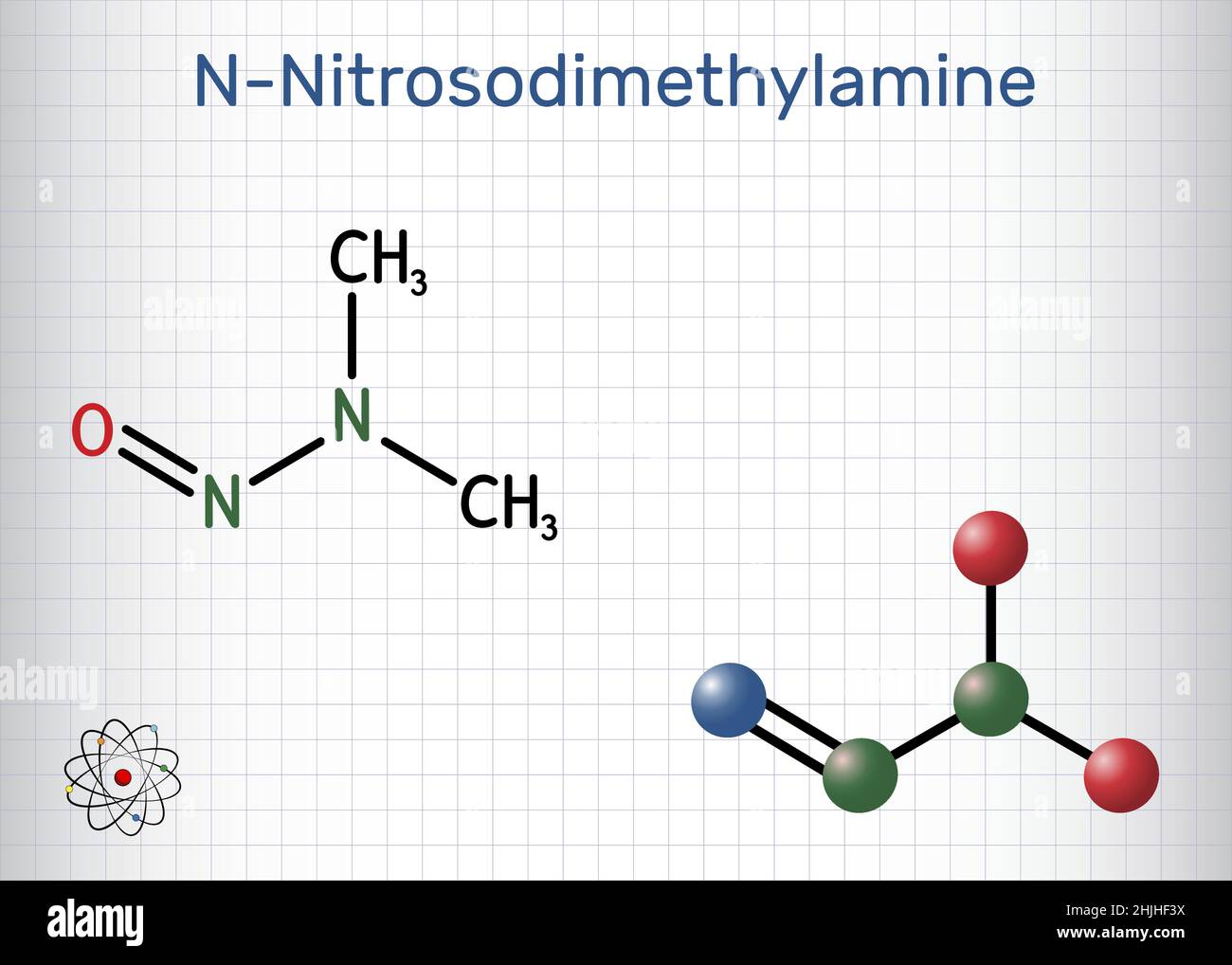 Dimethylnitrosamine Stock Vector Images - Alamy
