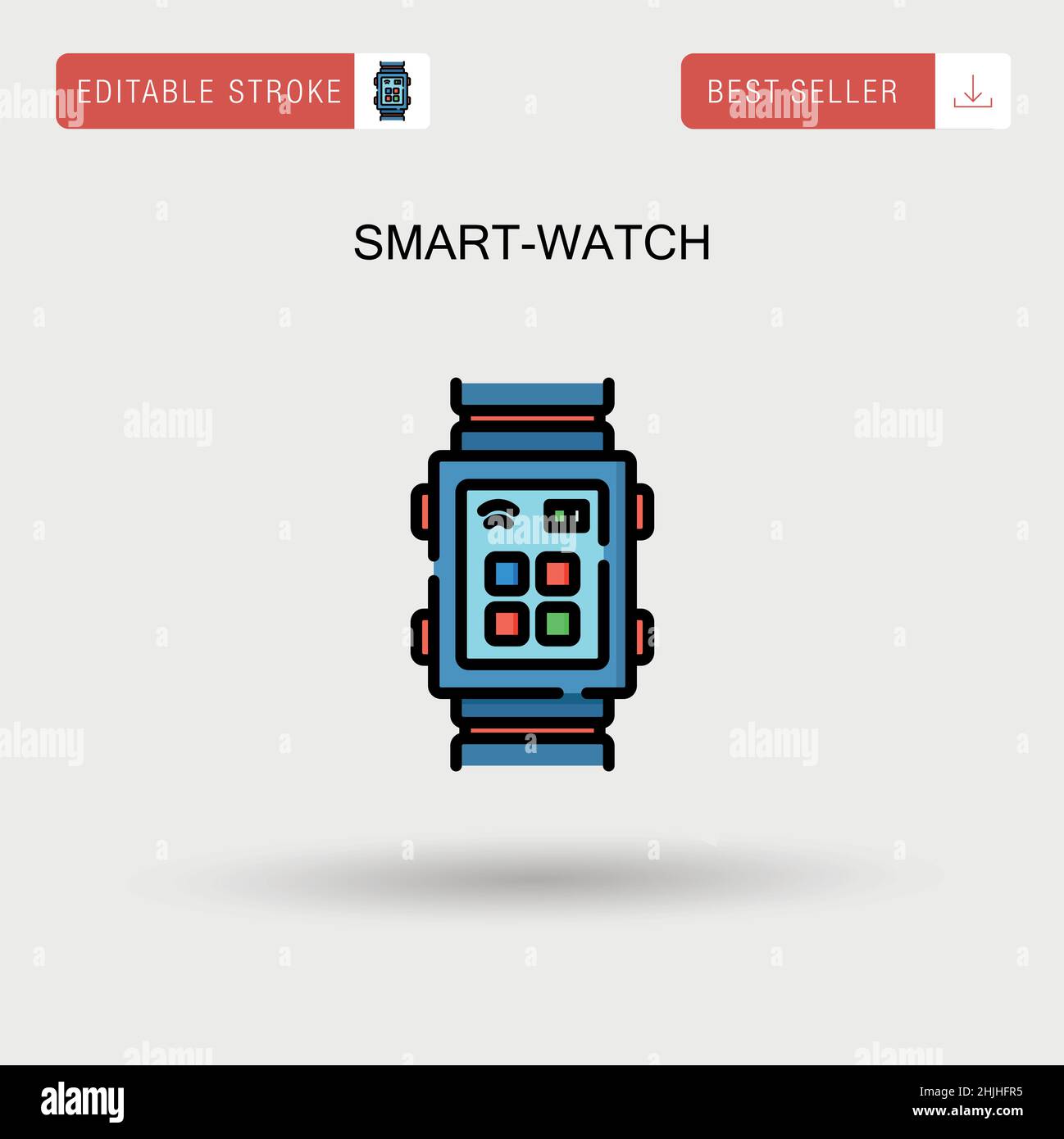 Simple smart watch design hi-res stock photography and images - Alamy