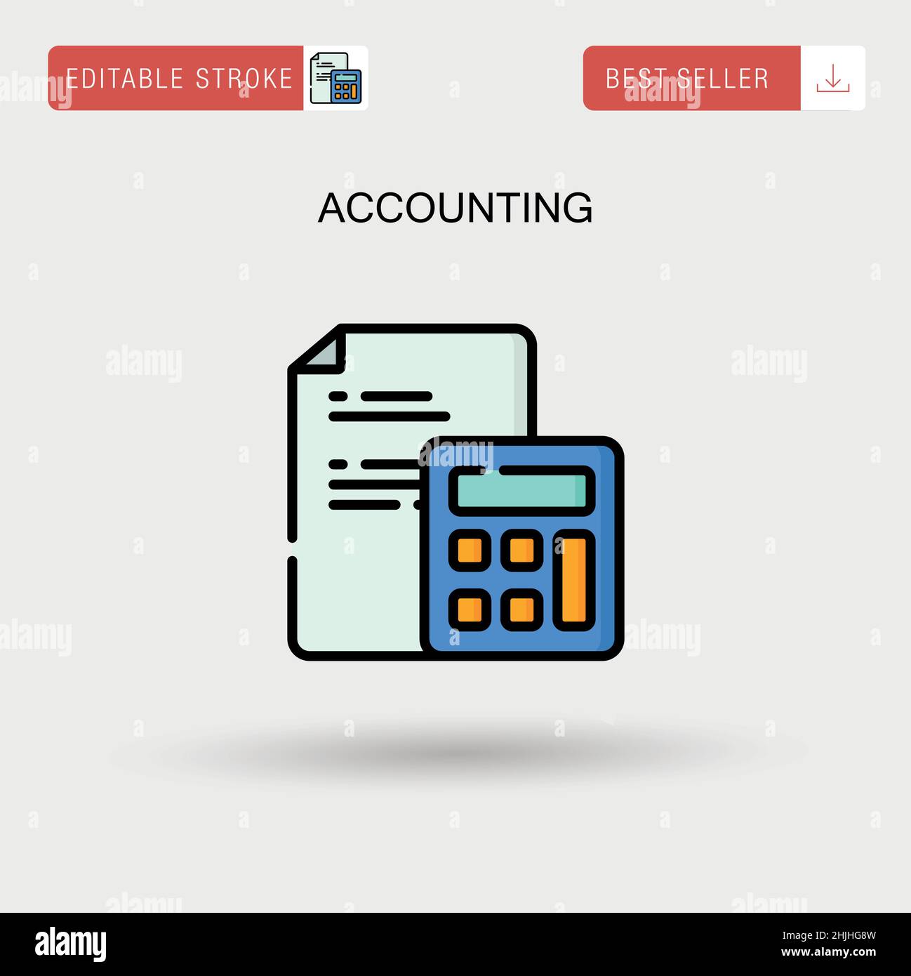 Professional invoice vector hi-res stock photography and images - Alamy