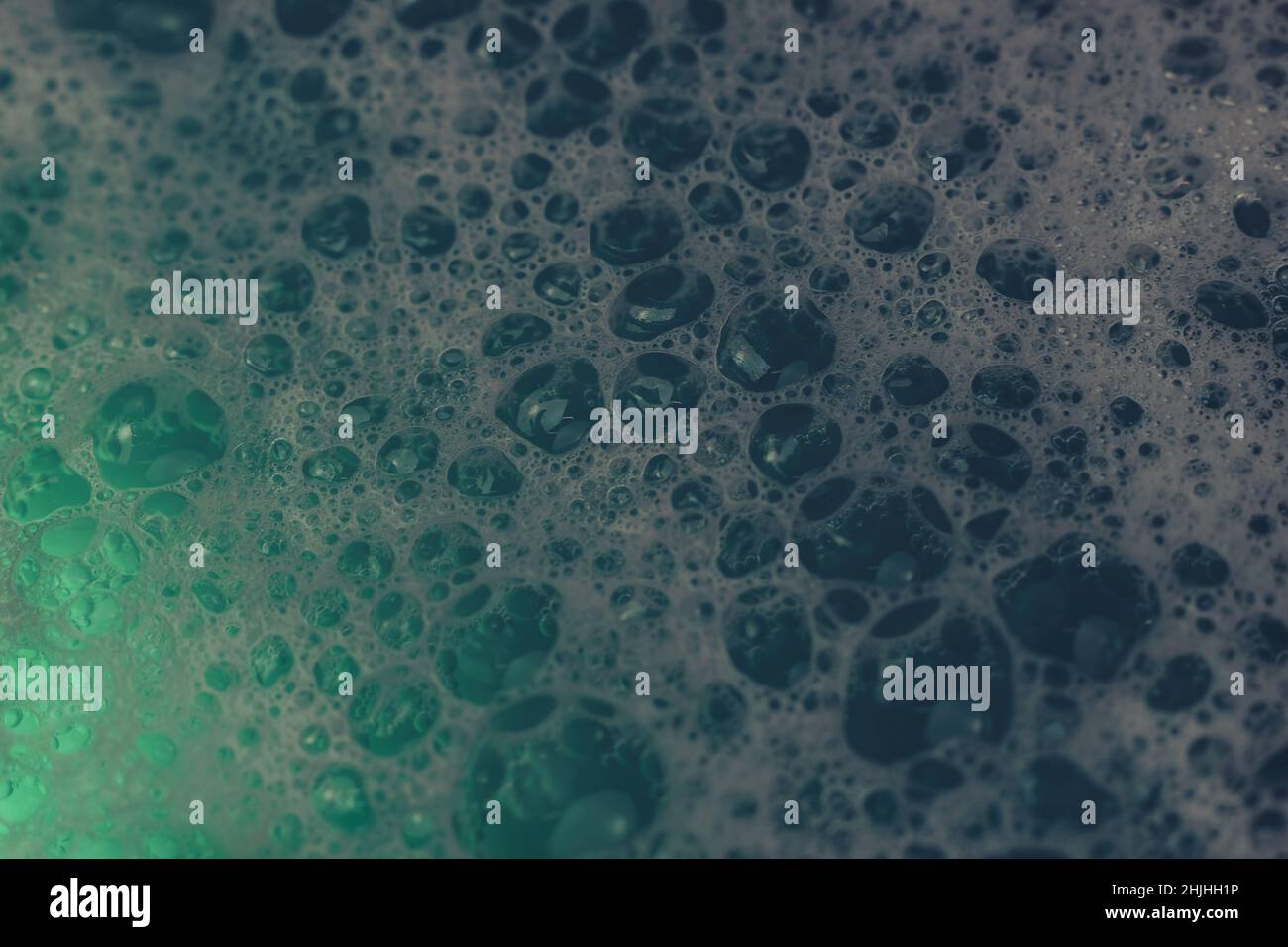 Beautiful abstract green bubbles background pattern for design. Liquid ...