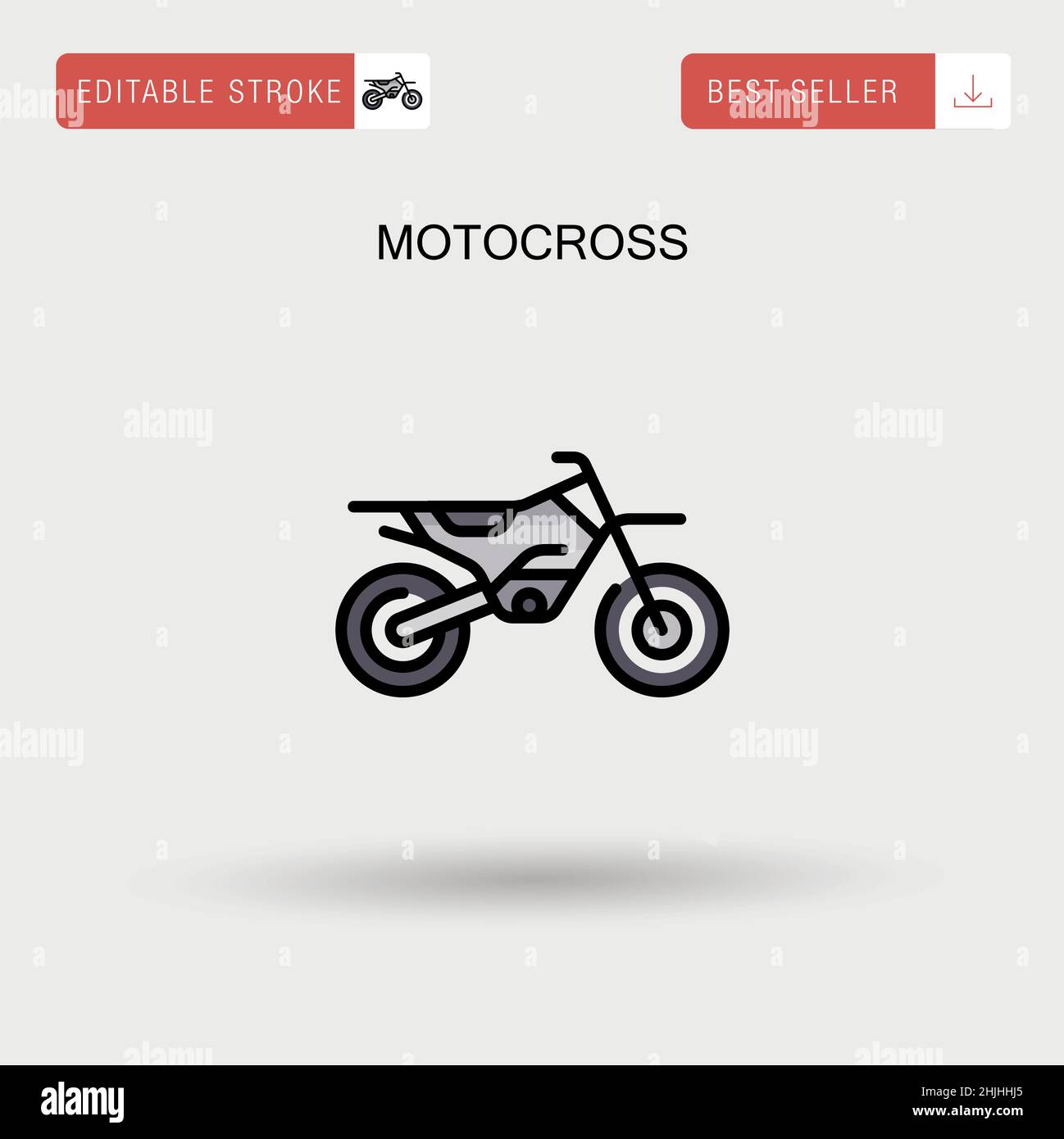 Road bike simple poster Stock Vector Images - Alamy