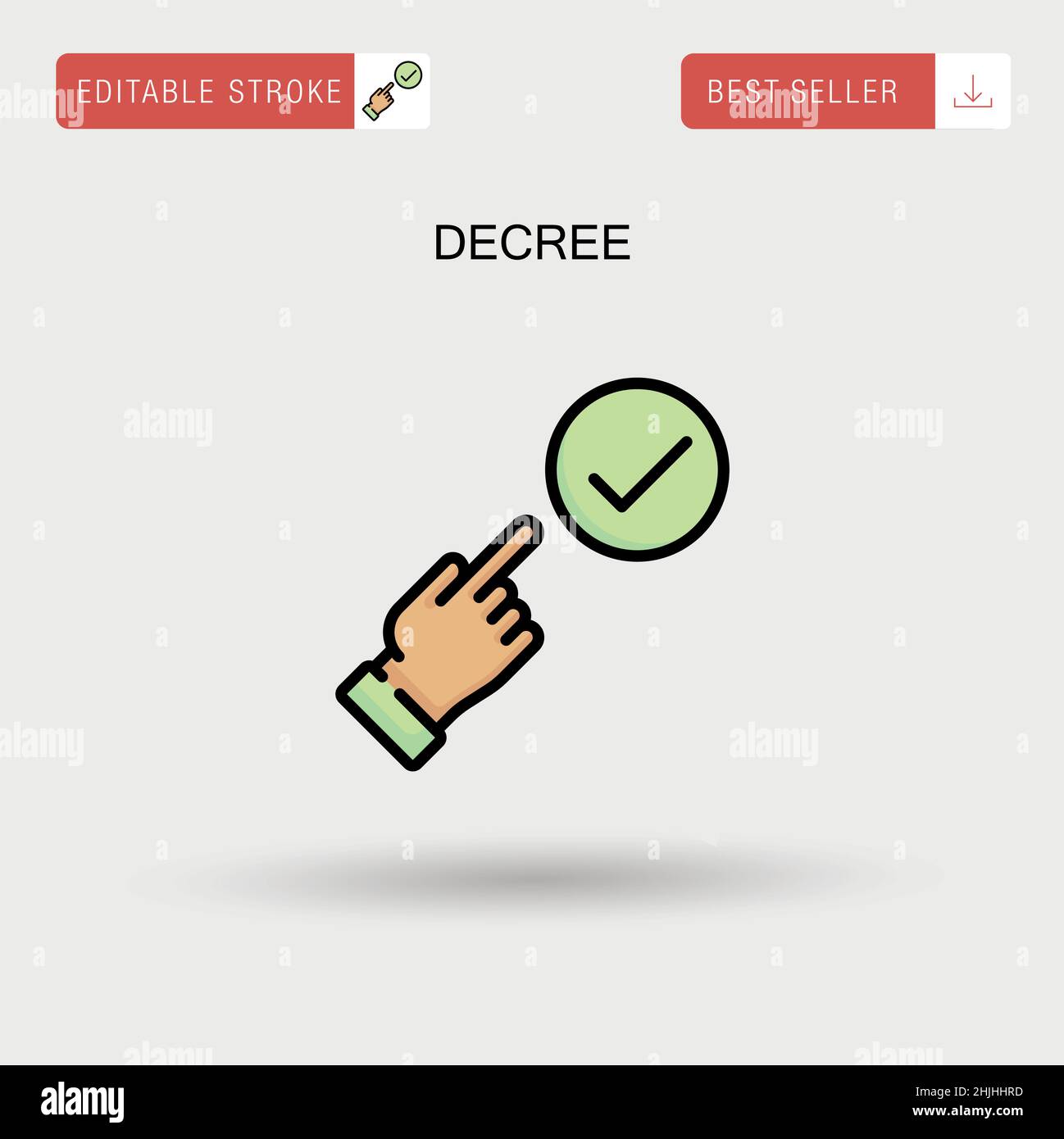 Signing marriage certificate Stock Vector Images - Alamy