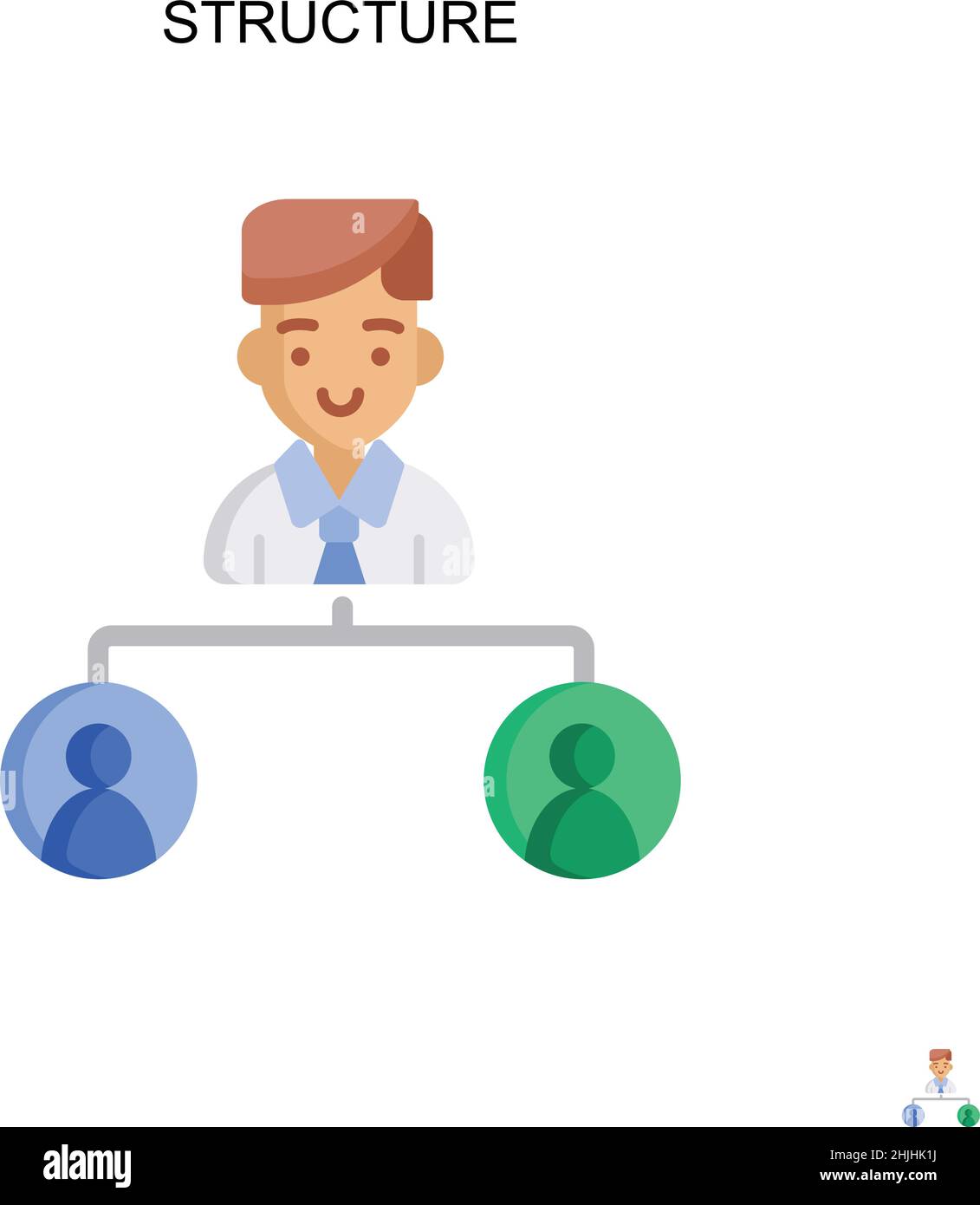 Structure Simple vector icon. Illustration symbol design template for web mobile UI element ...