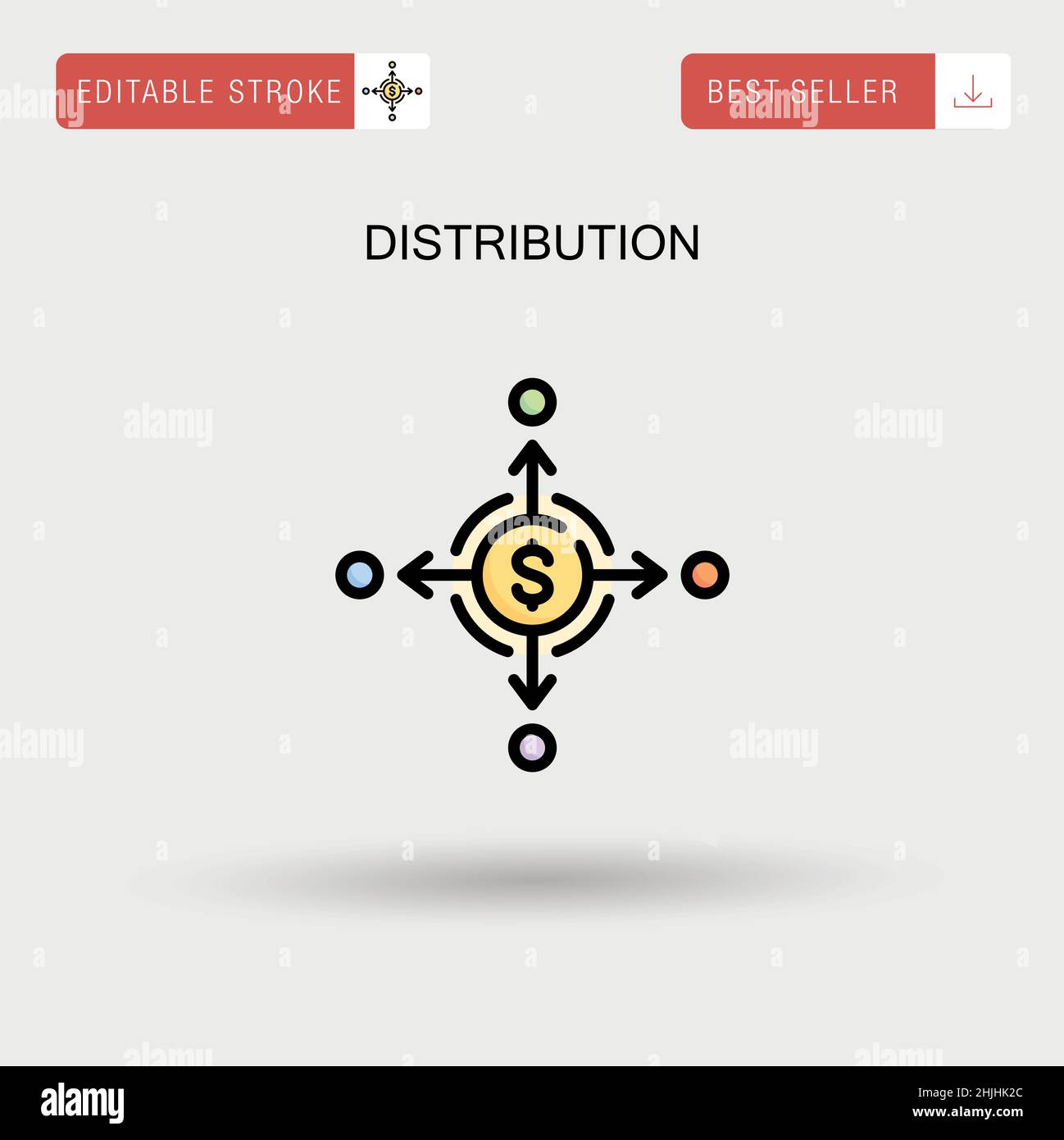 Distribution Stock Vector Images - Alamy