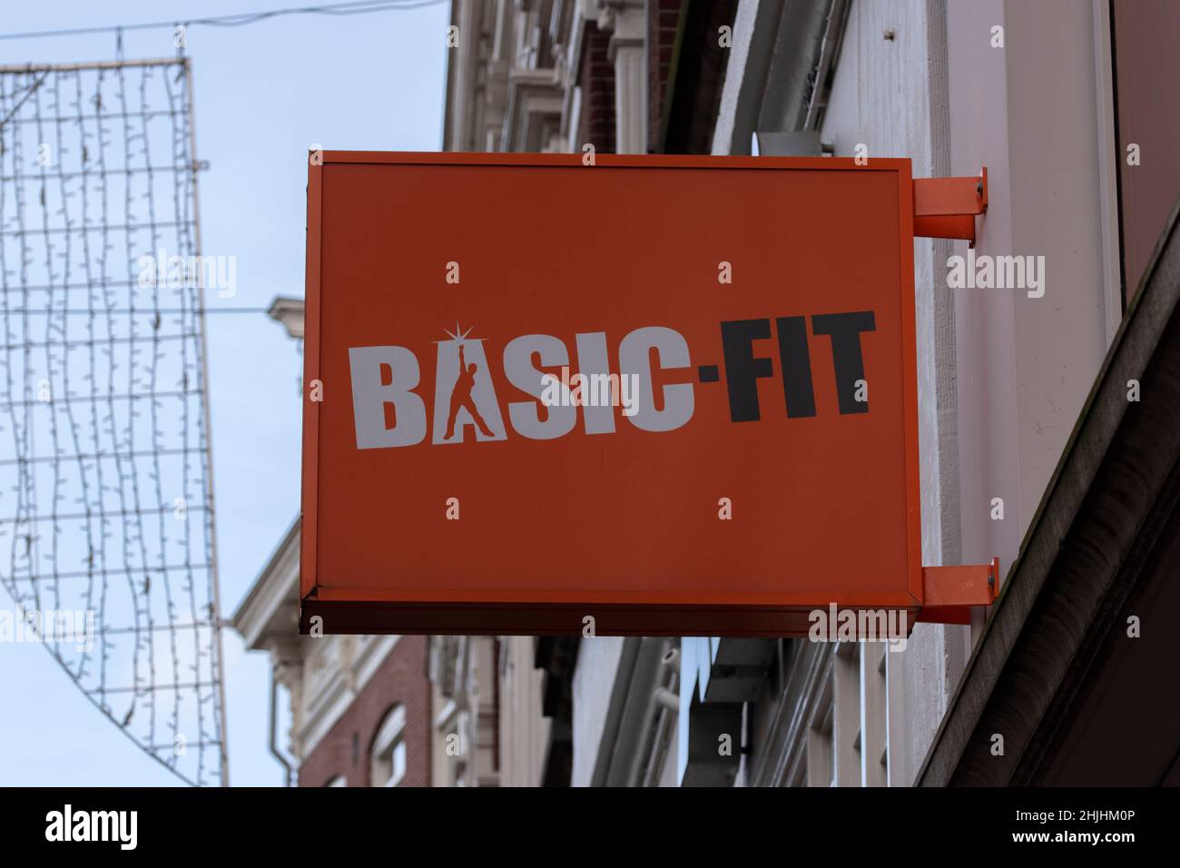 Billboard Basic-Fit At Amsterdam The Netherlands 28-1-2022 Stock Photo ...