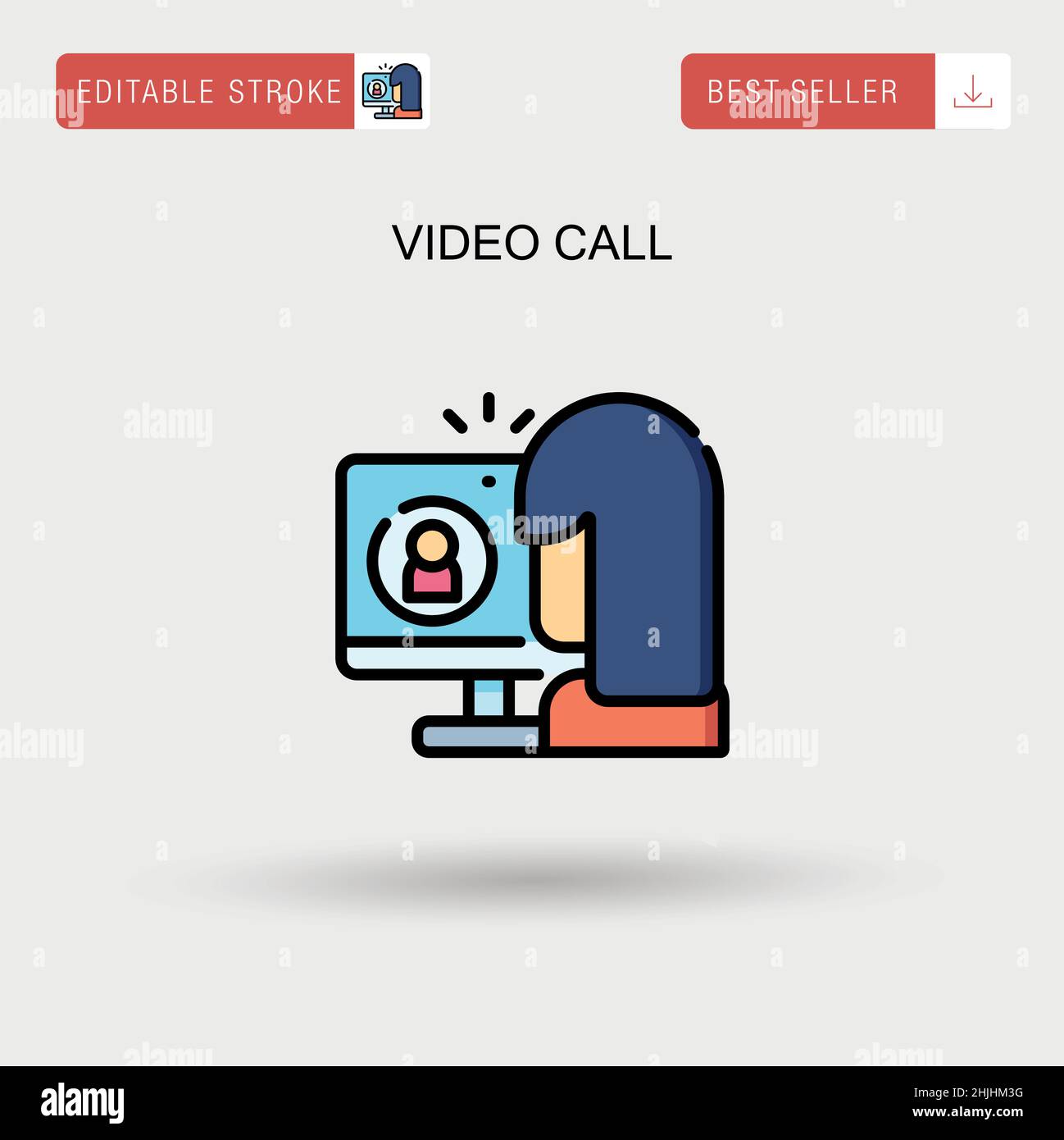 Visual call Stock Vector Images - Alamy