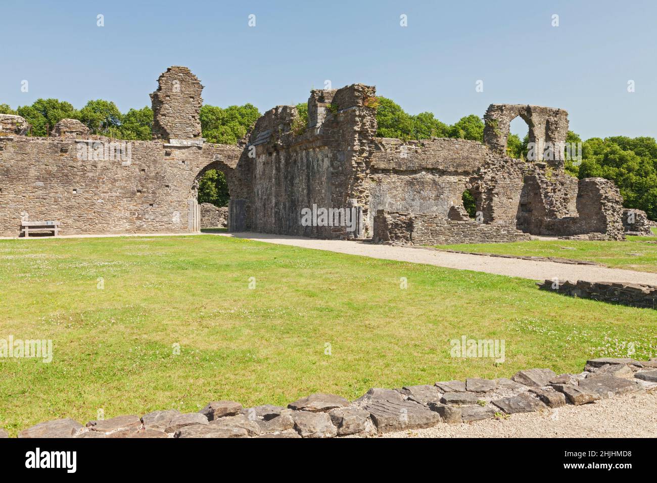 Neath Abbey ruins (twelth century), Neath Port Talbot, South Wales, UK ...