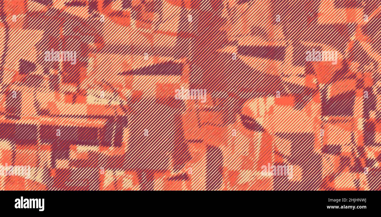 Abstract Background, Retro Engraving Style. Vector Illustration Stock ...