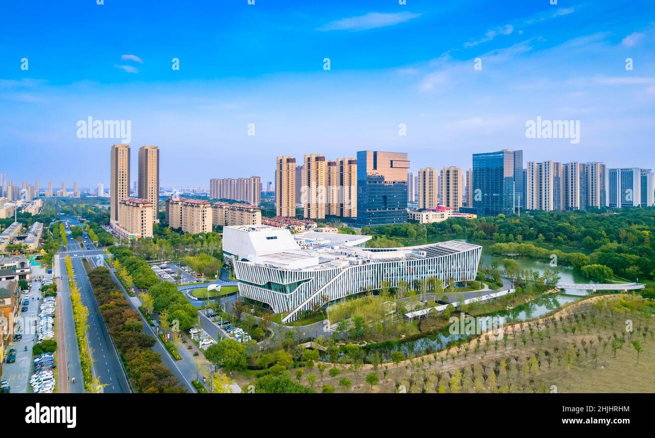 Economic and technological development zones hi-res stock photography ...