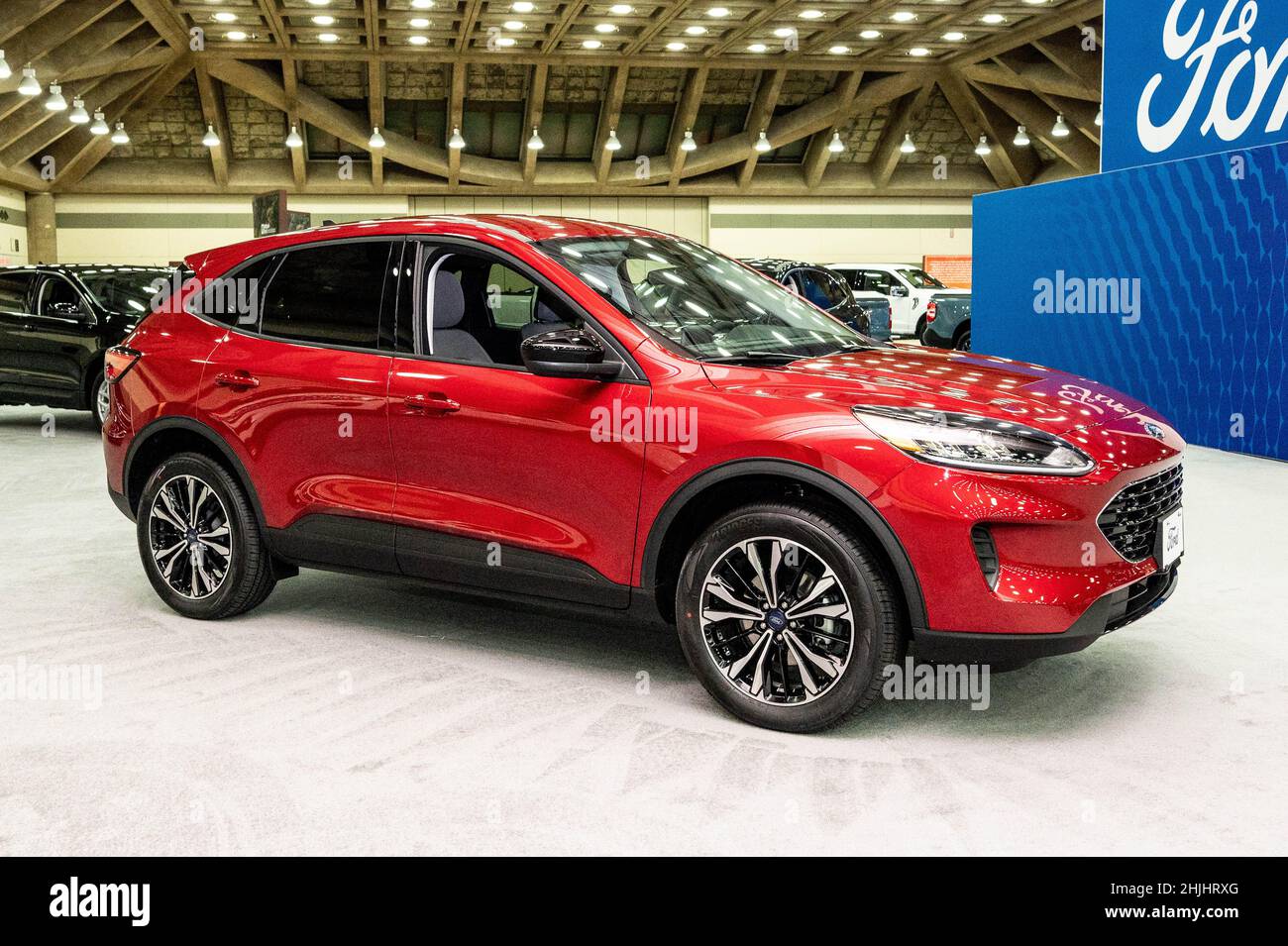 Baltimore, United States. 28th Jan, 2022. A 2022 Ford Escape SE AWD ...