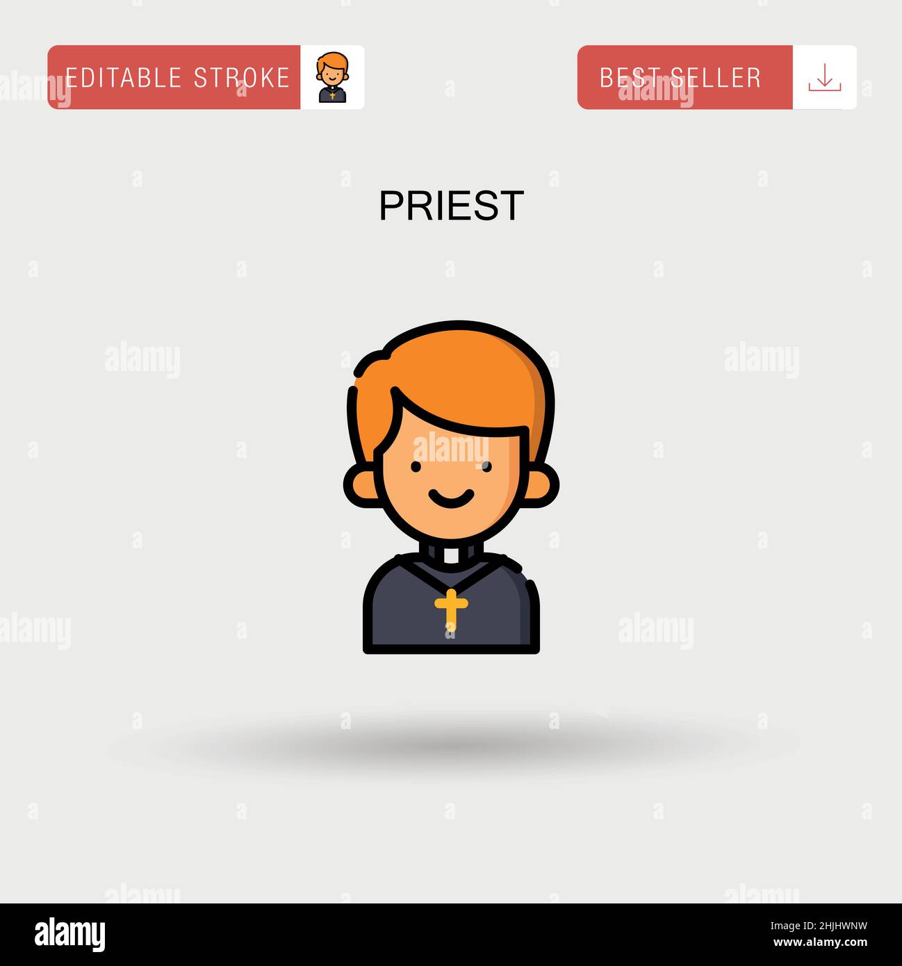 Catholic priesthood Stock Vector Images - Alamy
