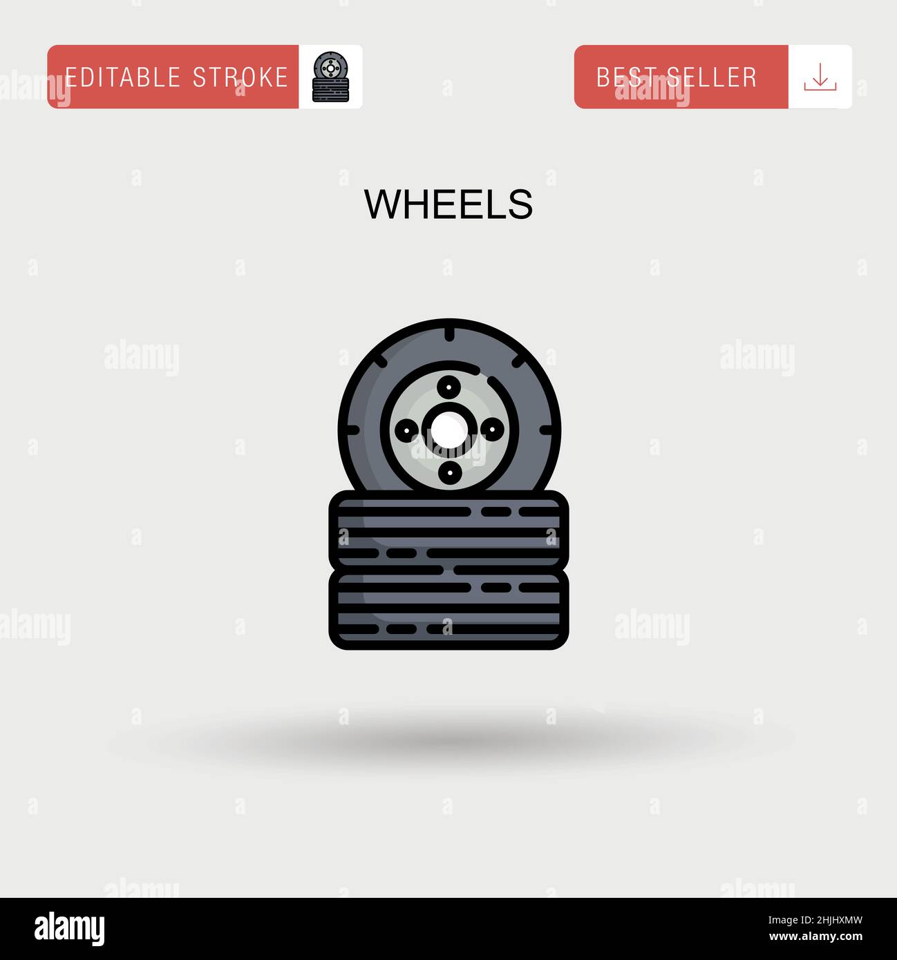 Graphic wheels Stock Vector Images - Alamy