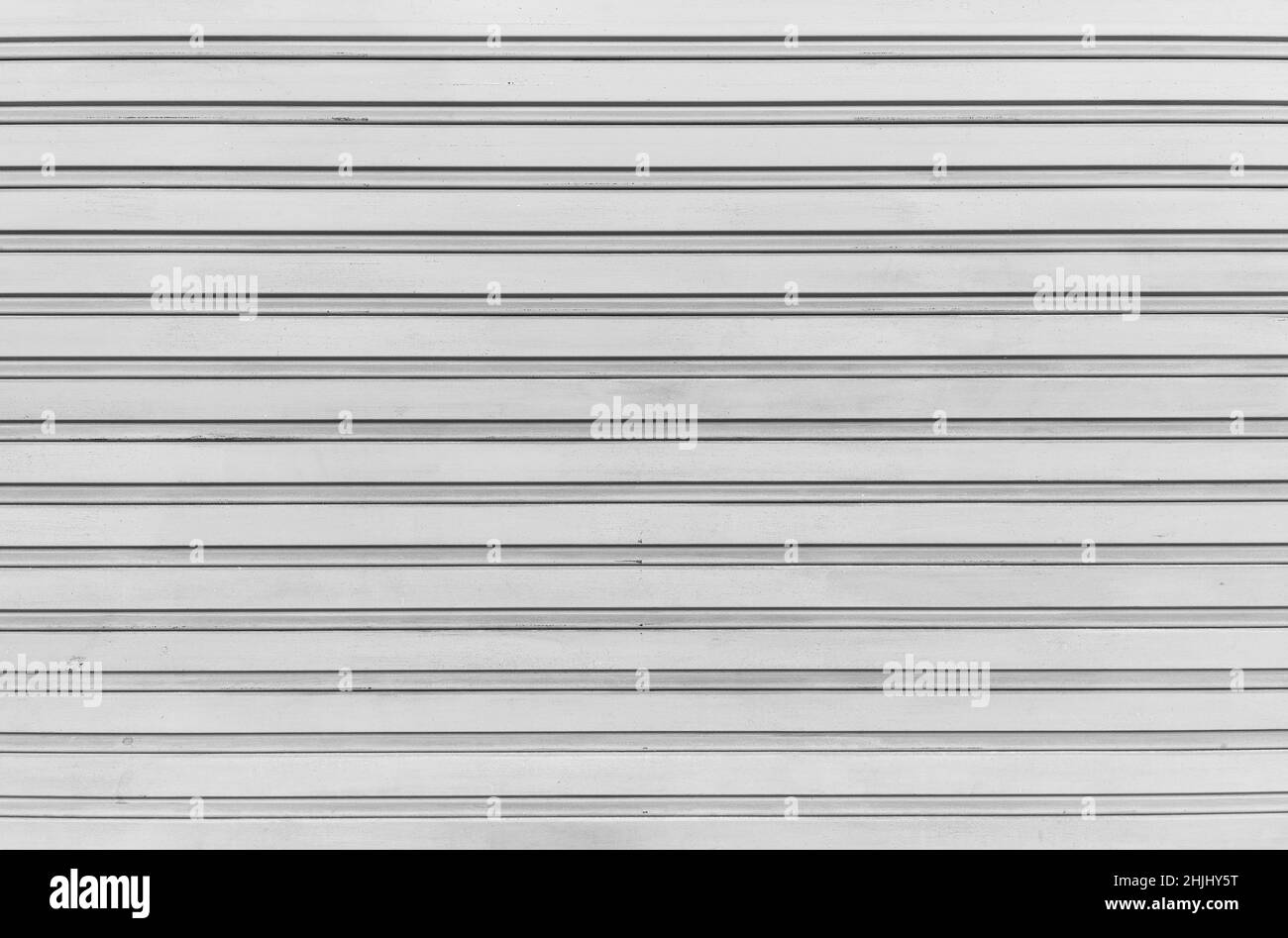 Metallic garage door Black and White Stock Photos & Images - Alamy