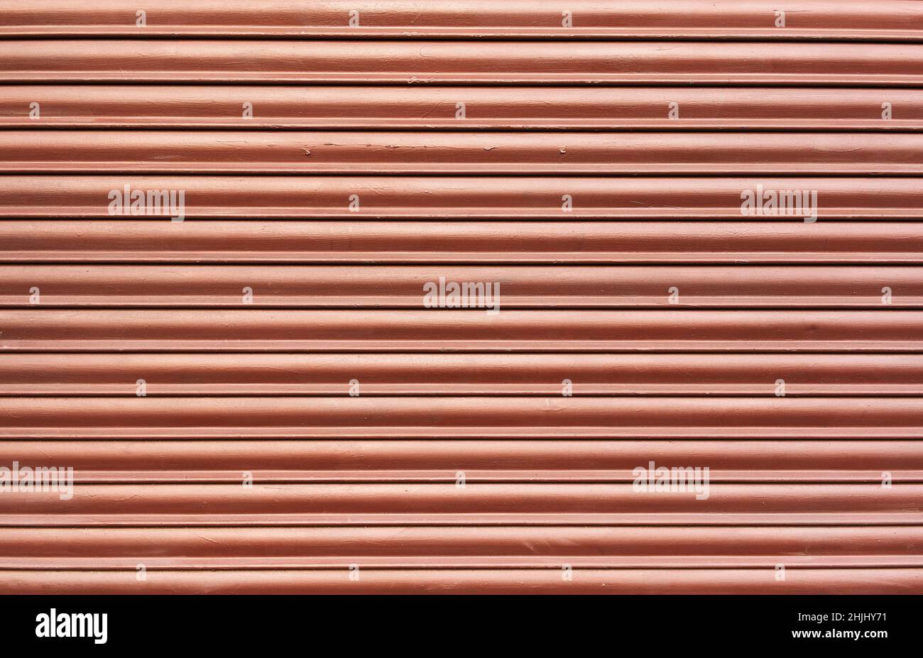 Metal shutter door texture background Stock Photo - Alamy