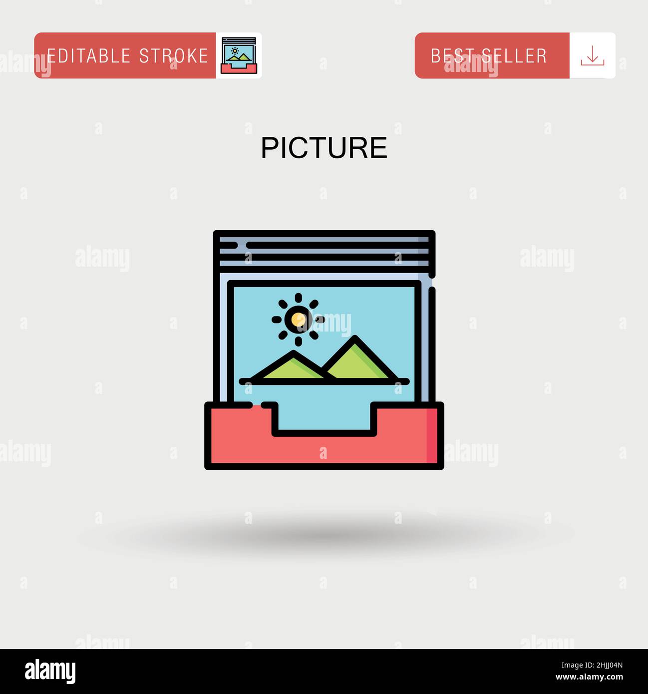 Empty space icon picture hi-res stock photography and images - Alamy