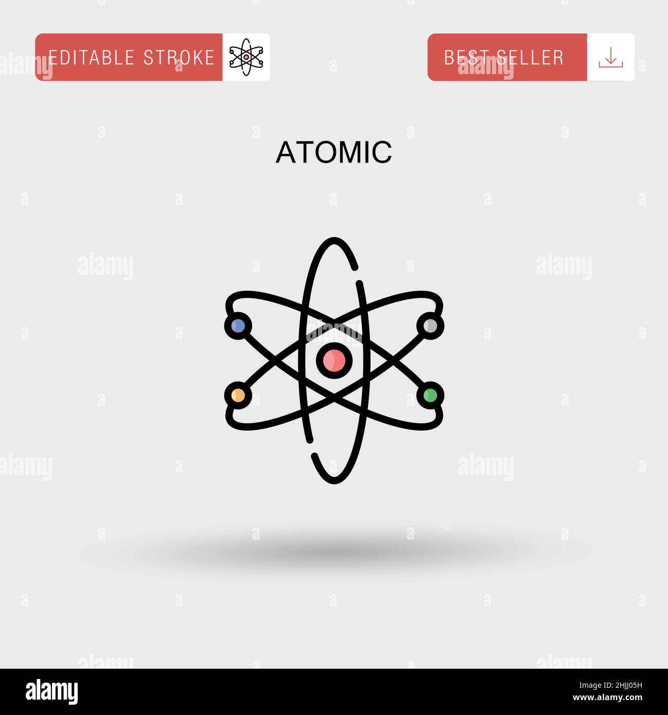 Hydrogen atomic structure hi-res stock photography and images - Alamy