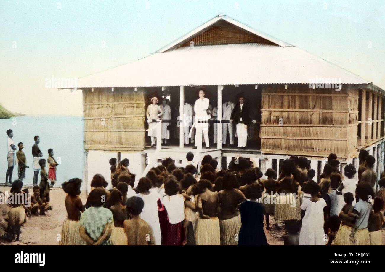 A Mission Hospital, Port Moresby, Papua New Guinea, Victorian period ...