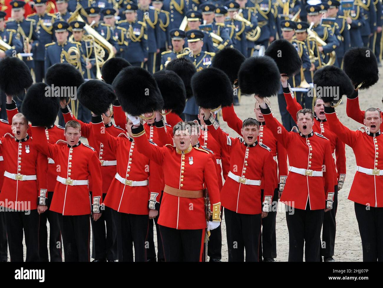 Giving three cheers hi-res stock photography and images - Alamy