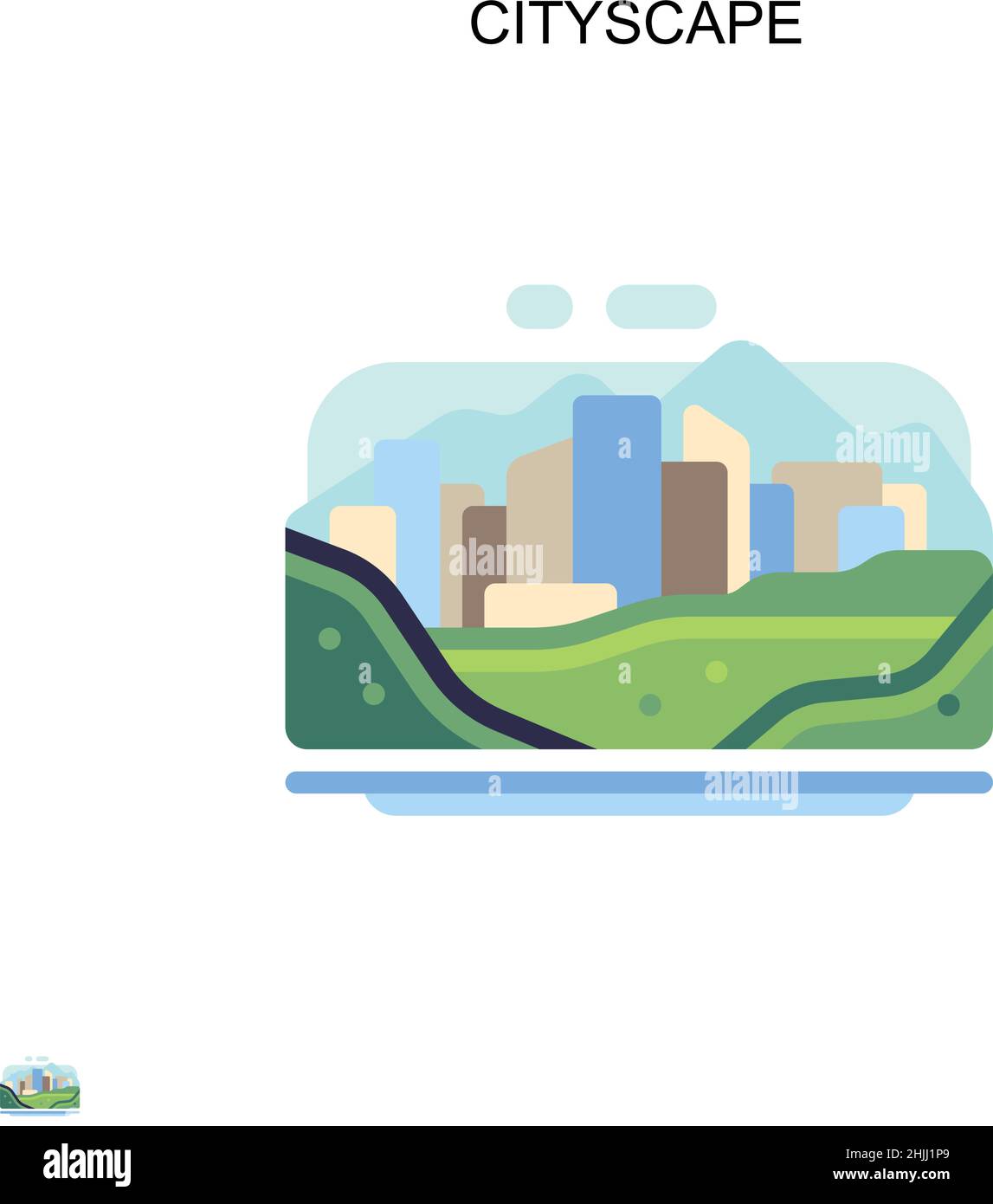 Downtown development Stock Vector Images - Alamy