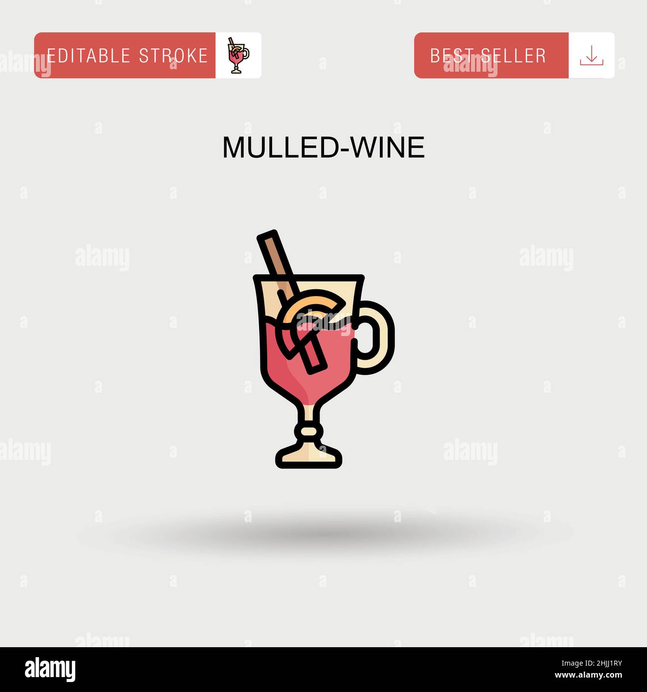 Orange slice anise Stock Vector Images - Alamy