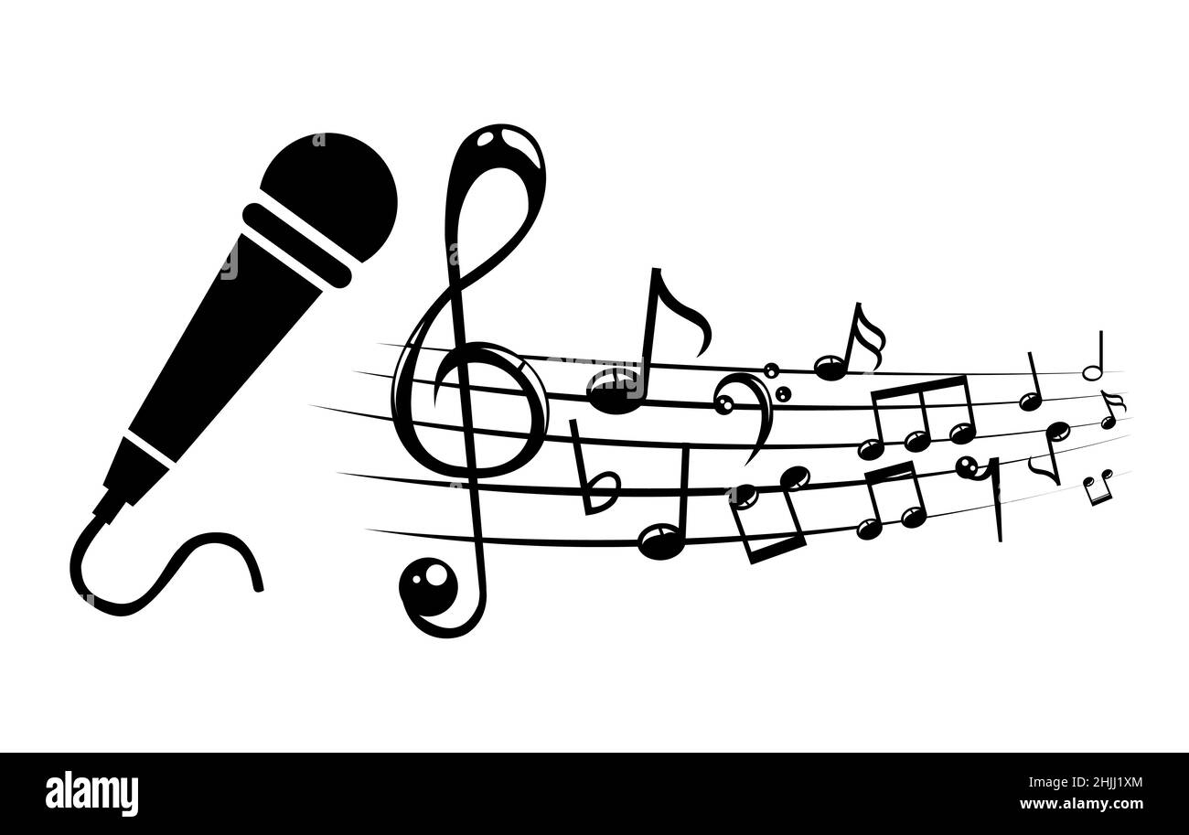 Musical notes staff background with lines Stock Vector Image & Art - Alamy