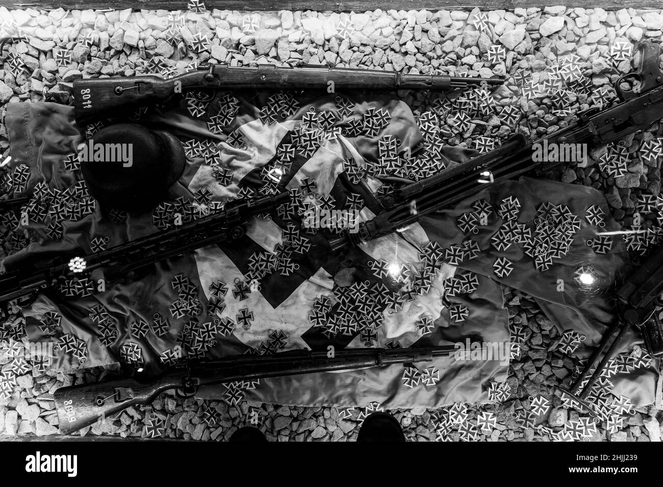 Captured weapons of Nazi Germany captured by the Red Army after the ...