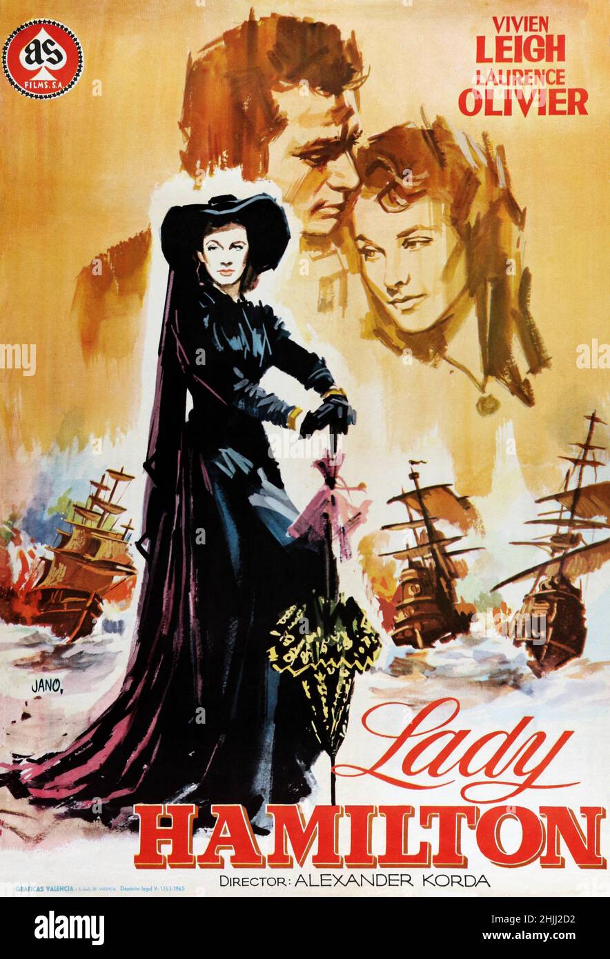 That Hamilton Woman Lobby Card