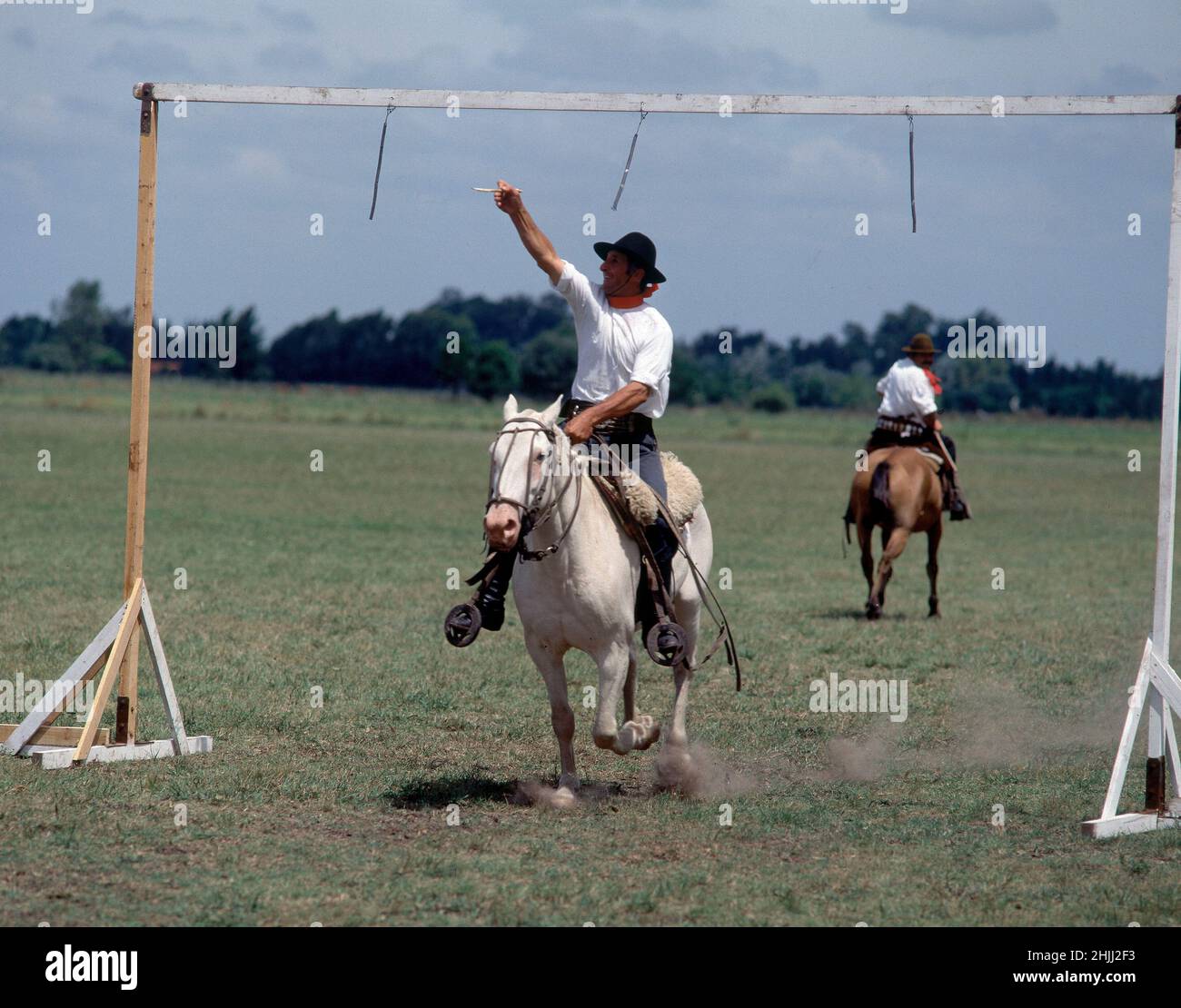JUEGO DE BOLEA- GAUCHO GALOPANDO. Location: Hacienda. PAMPA NORTE Stock ...