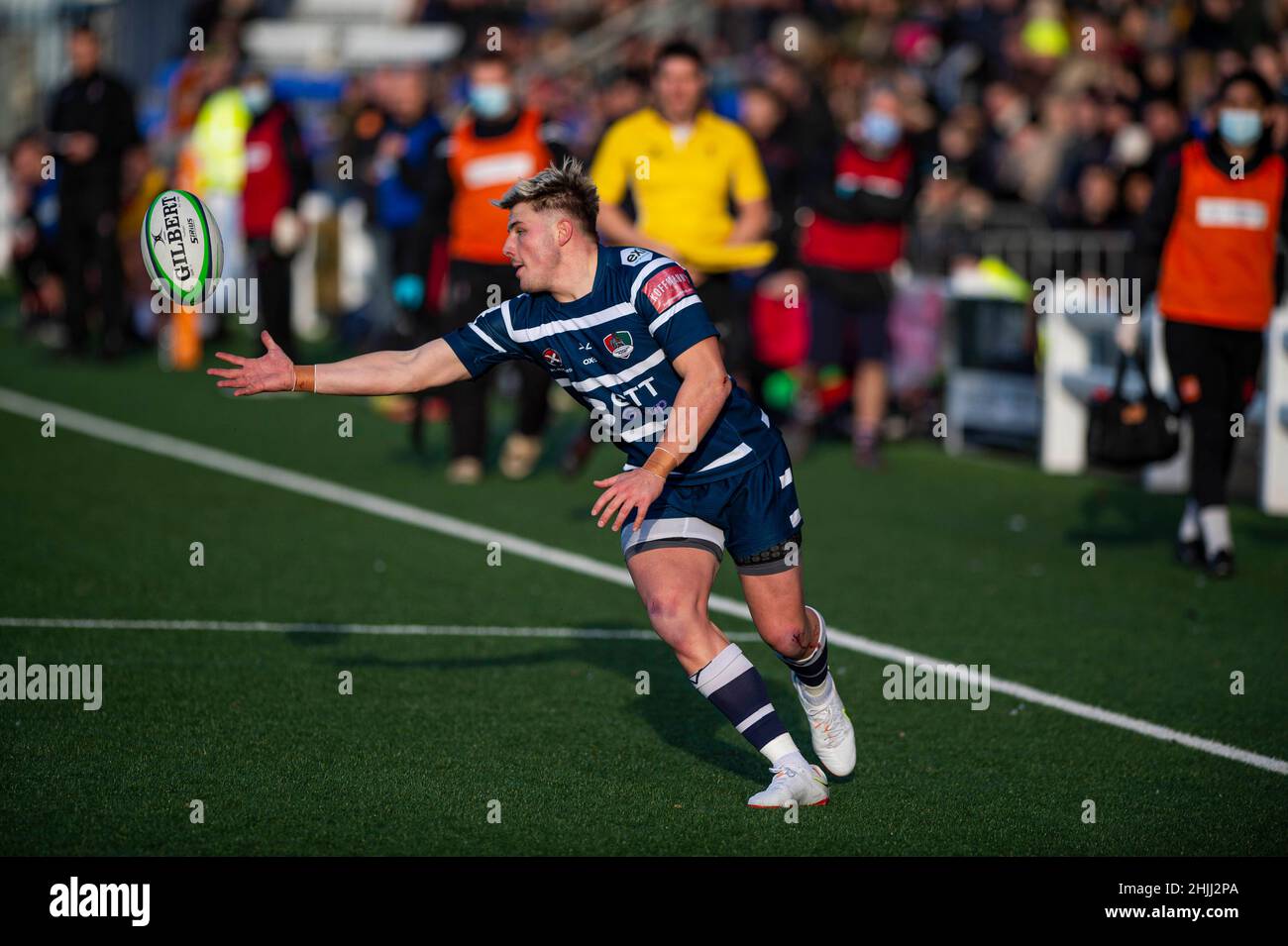 BUTTS PARK ARENA Coventry ,England 29th of January 2022 : JOSH BARTON ...