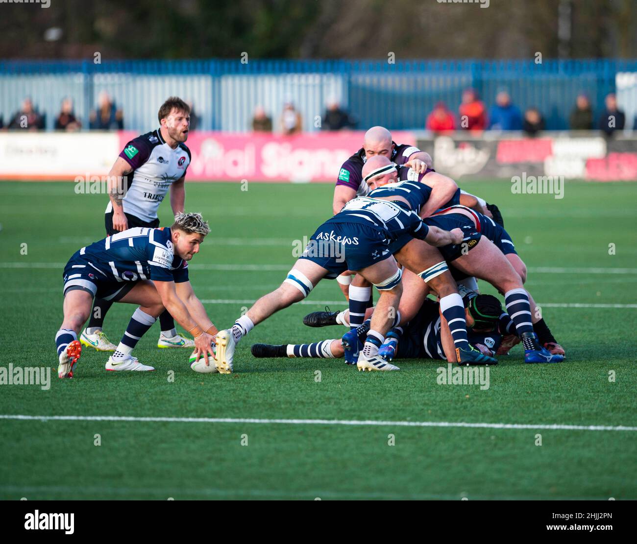 BUTTS PARK ARENA Coventry ,England 29th of January 2022 : JOSH BARTON ...