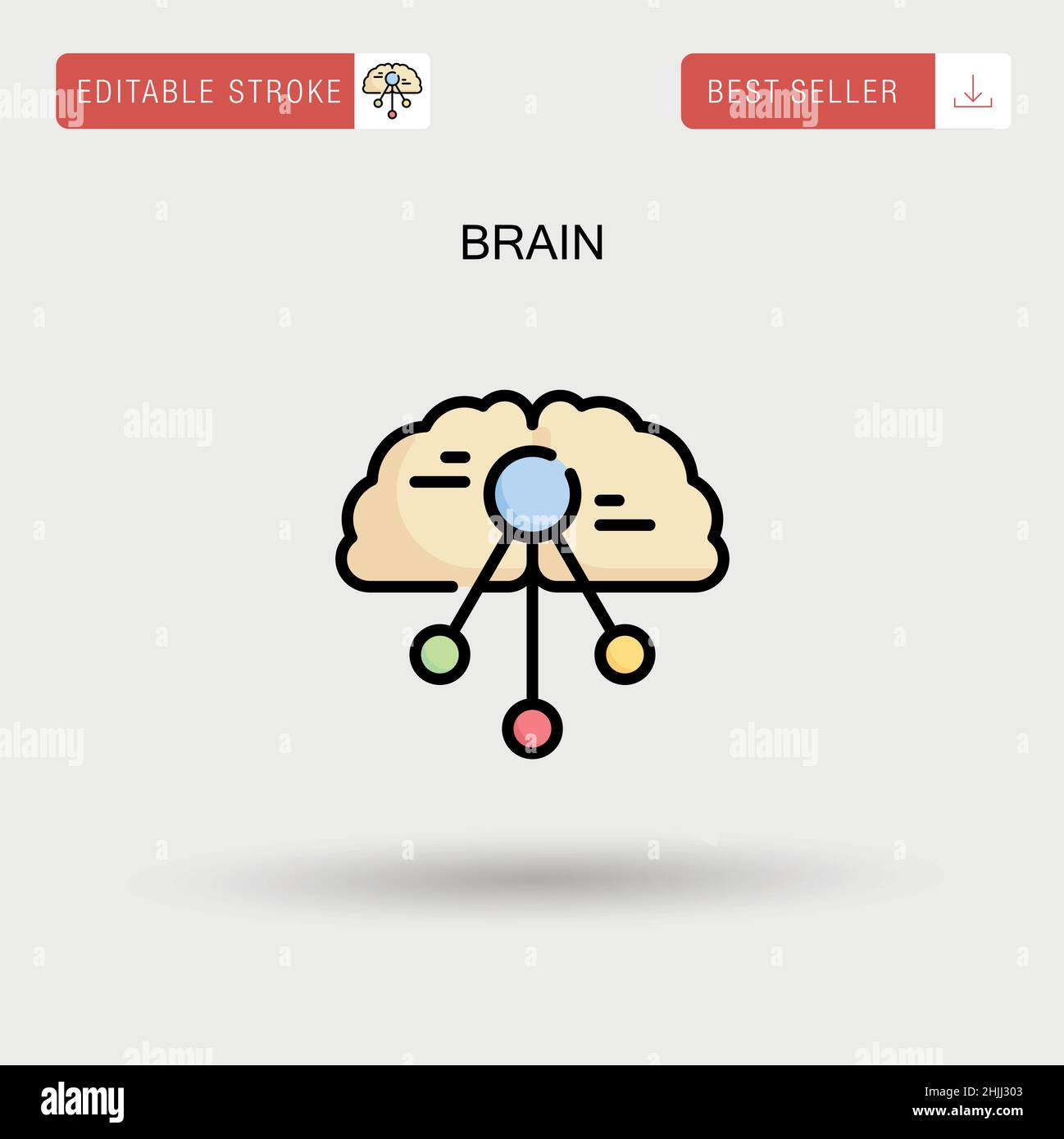 Left brain Stock Vector Images - Alamy