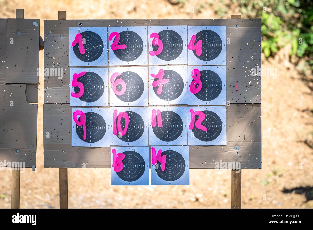 Military shooting practicing range hi-res stock photography and images ...