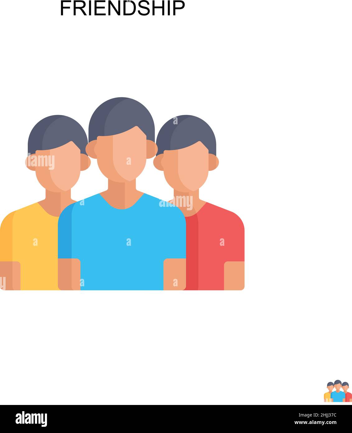 Friendship Stock Vector Images - Alamy