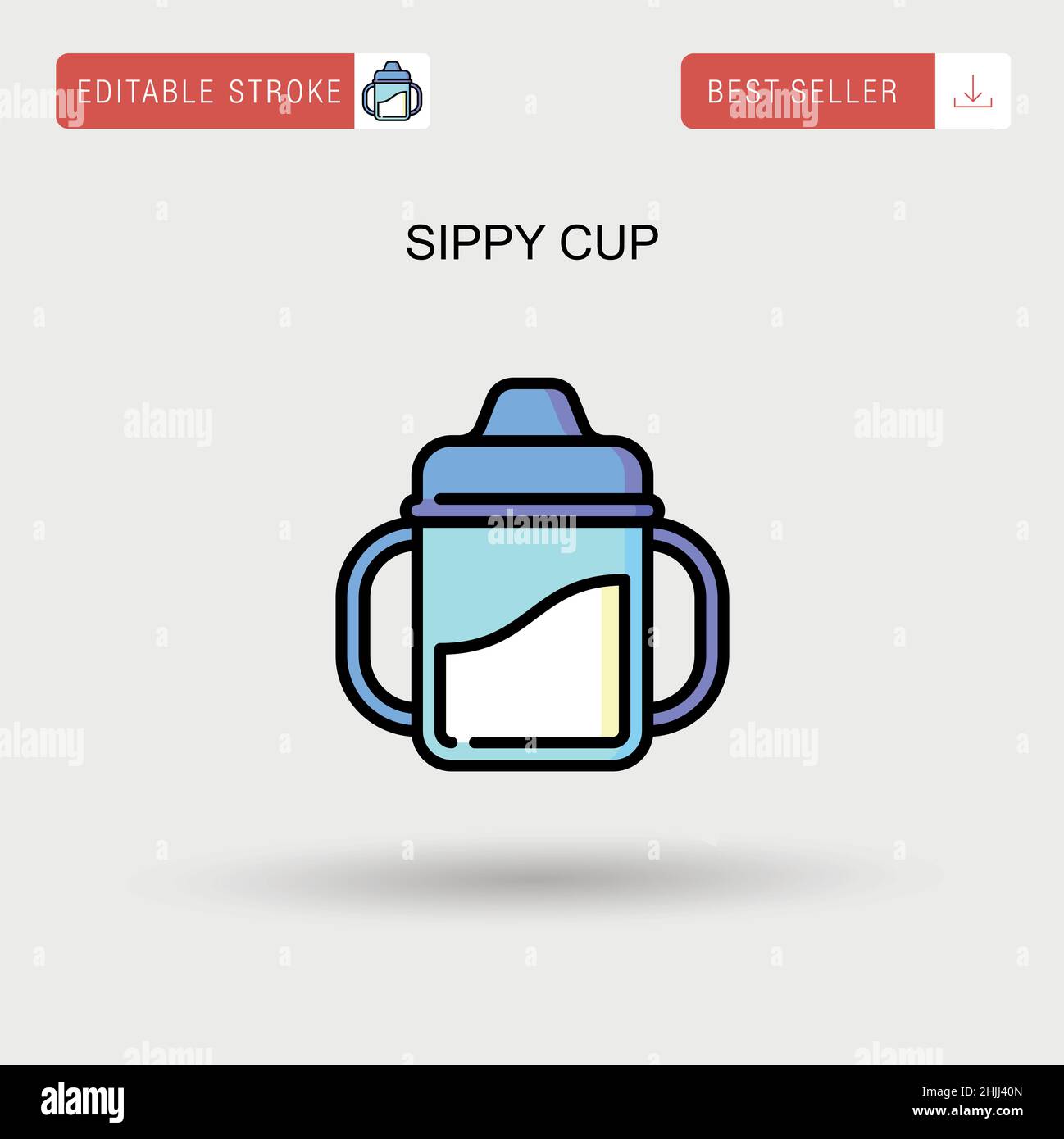 Child eating fruit home Stock Vector Images - Alamy