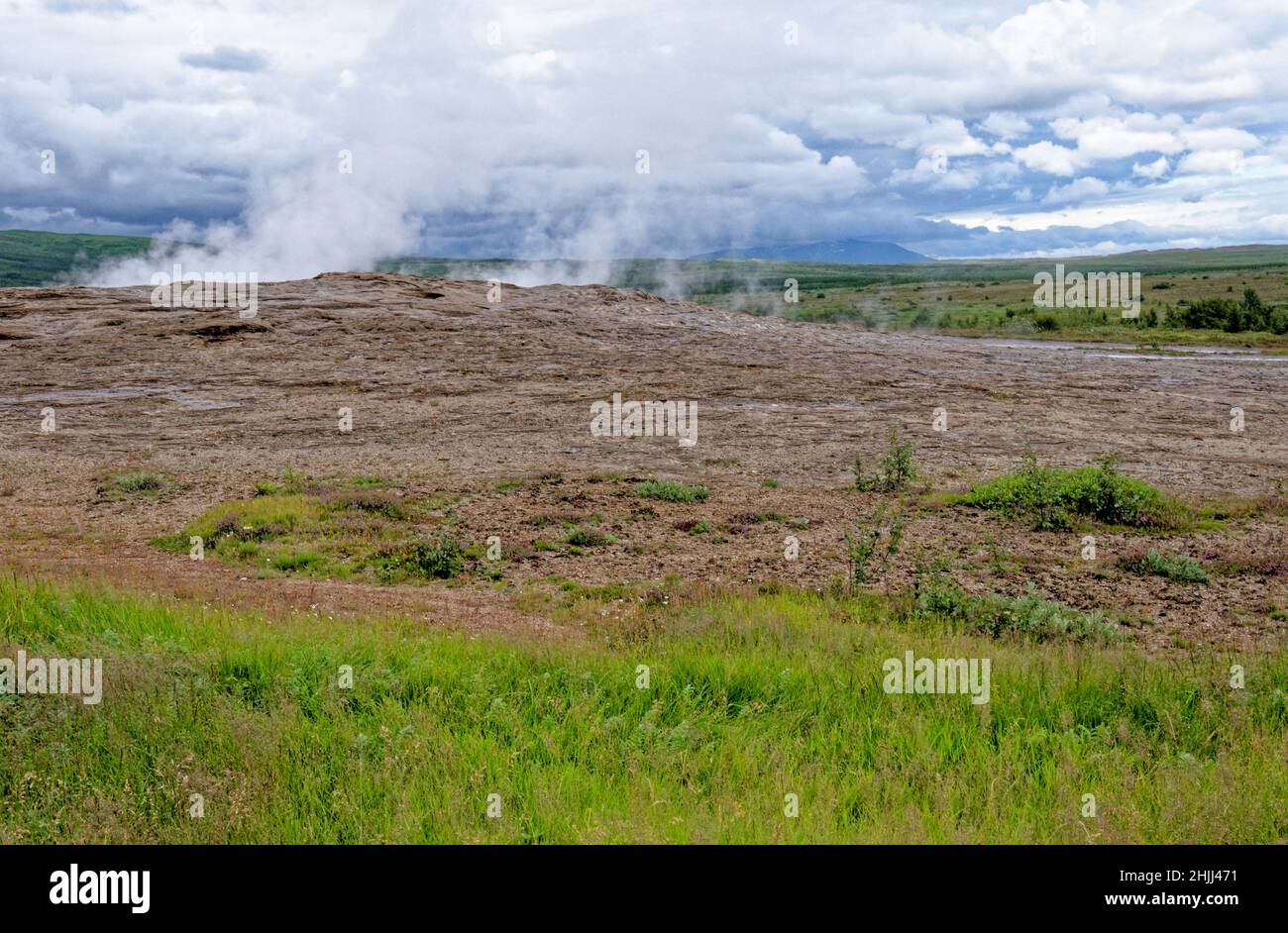 Haukadalur Blesi Geysir - Golden Circle - Iceland. Europe Travel ...